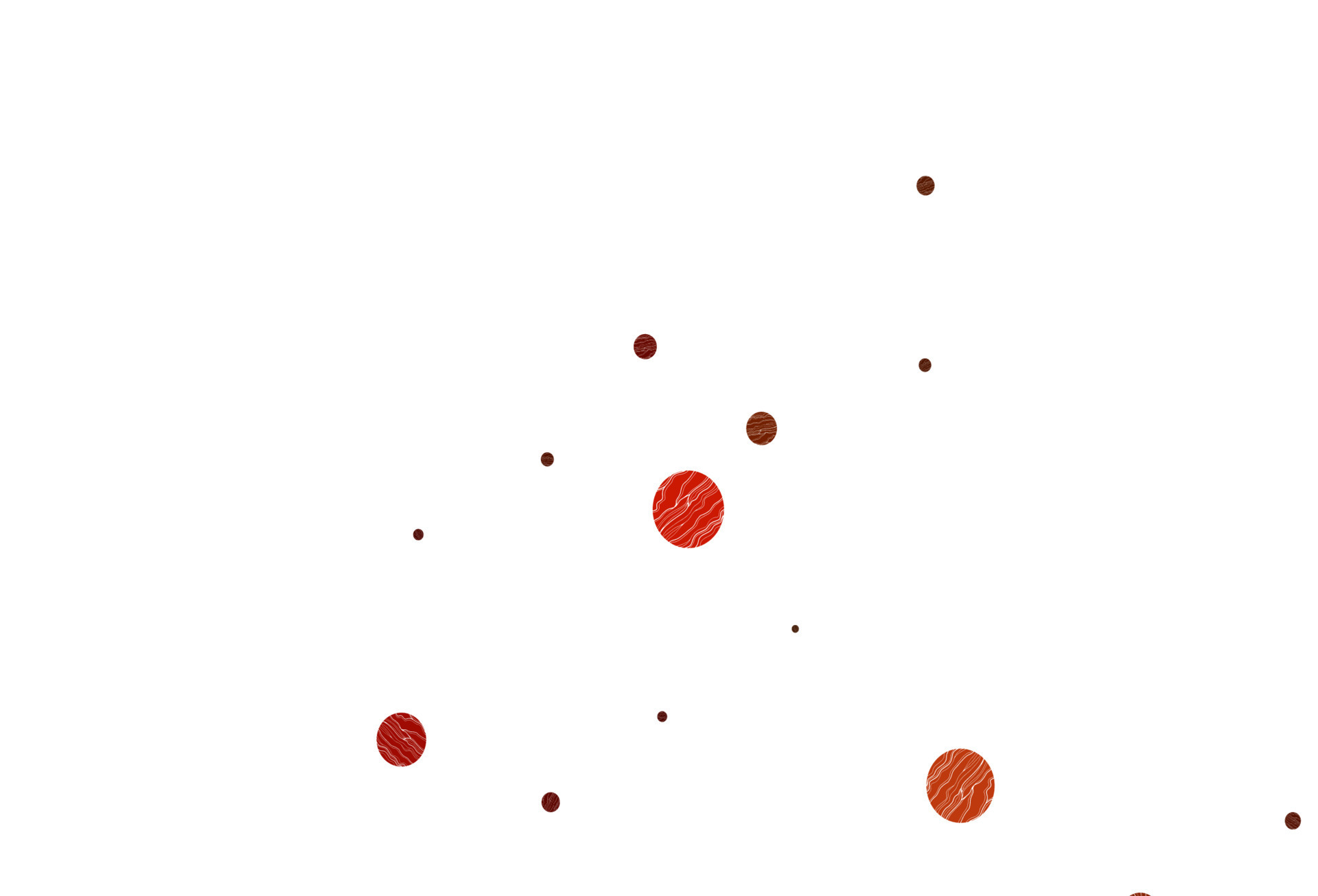 Light Orange Vector Texture With Disks 14532119 Vector Art At Vecteezy