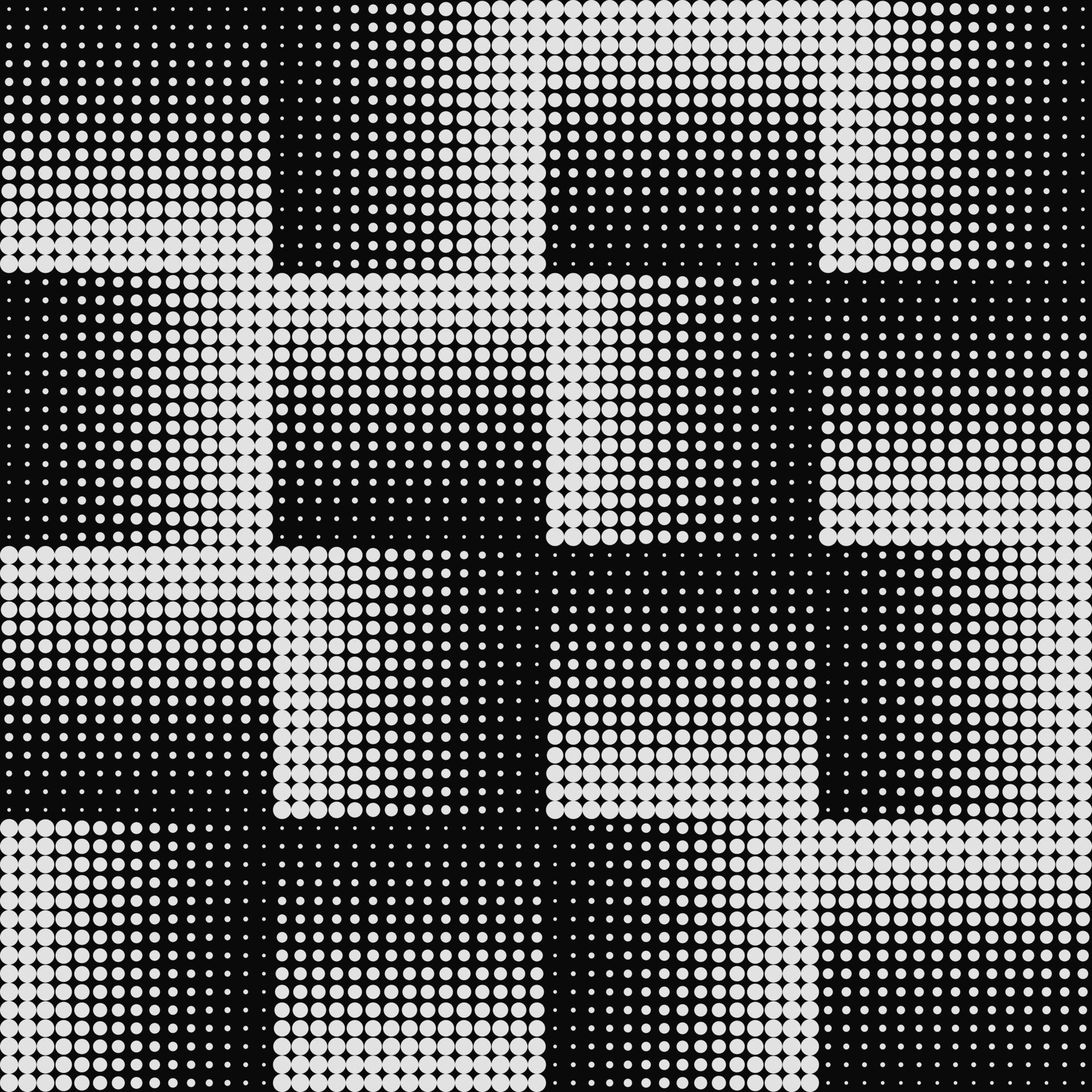 Abstract grunge grid polka dot halftone background pattern. Spotted ...