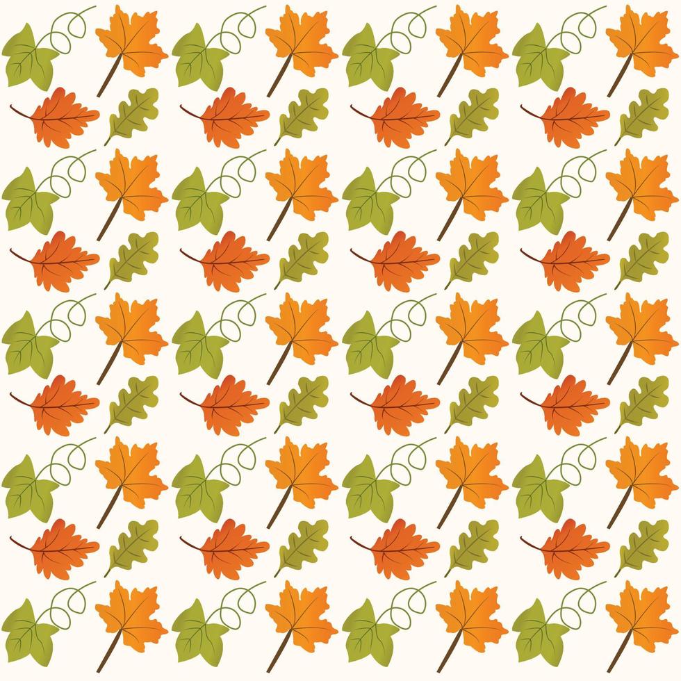 Fall leaves pattern 14537890 Vector Art at Vecteezy
