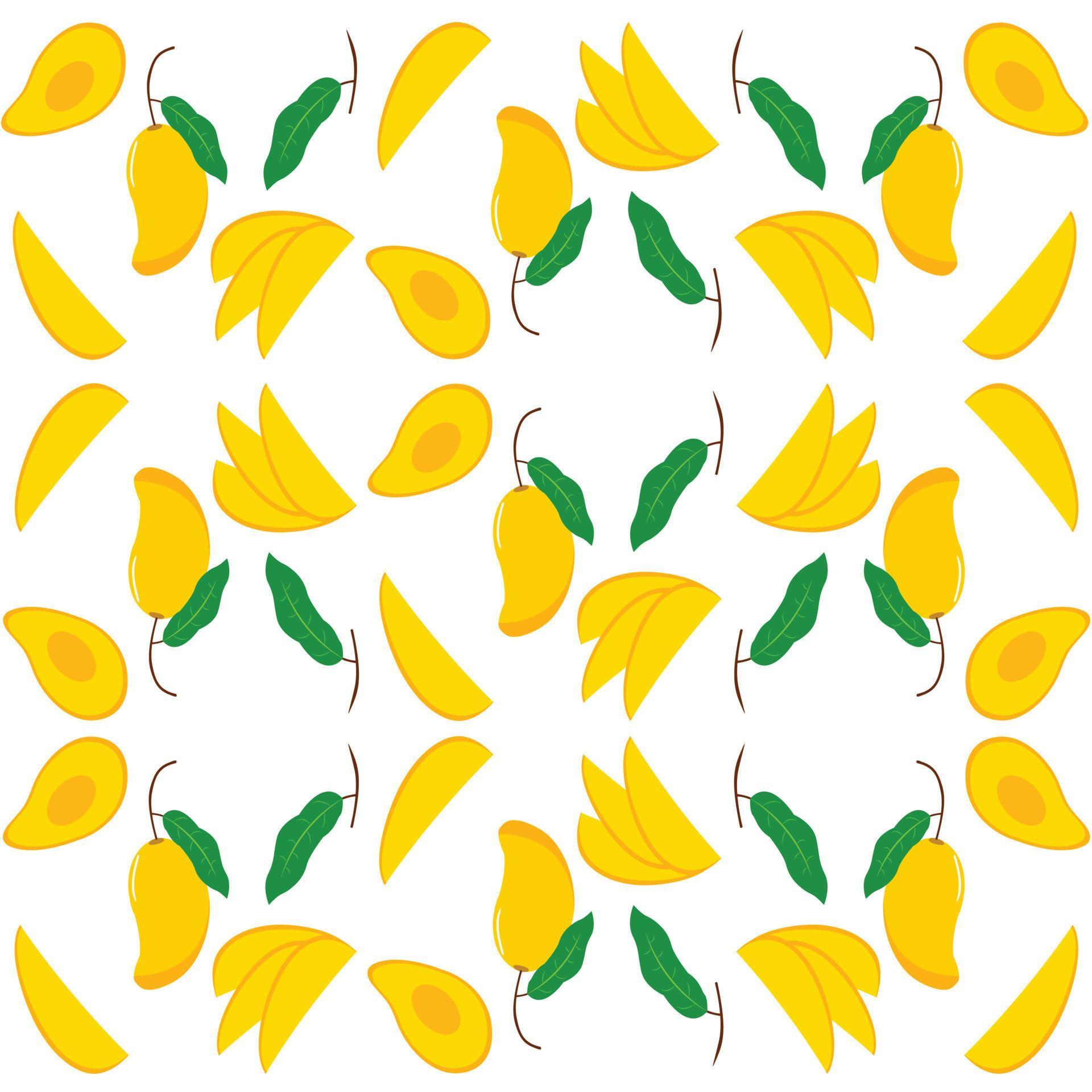 Mango seamless pattern 14537927 Vector Art at Vecteezy