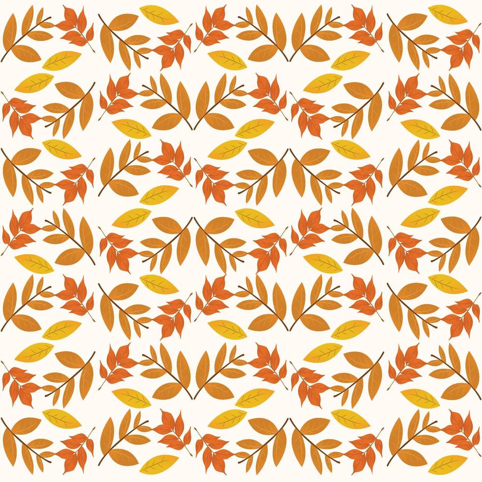 Fall leaves pattern 14538024 Vector Art at Vecteezy