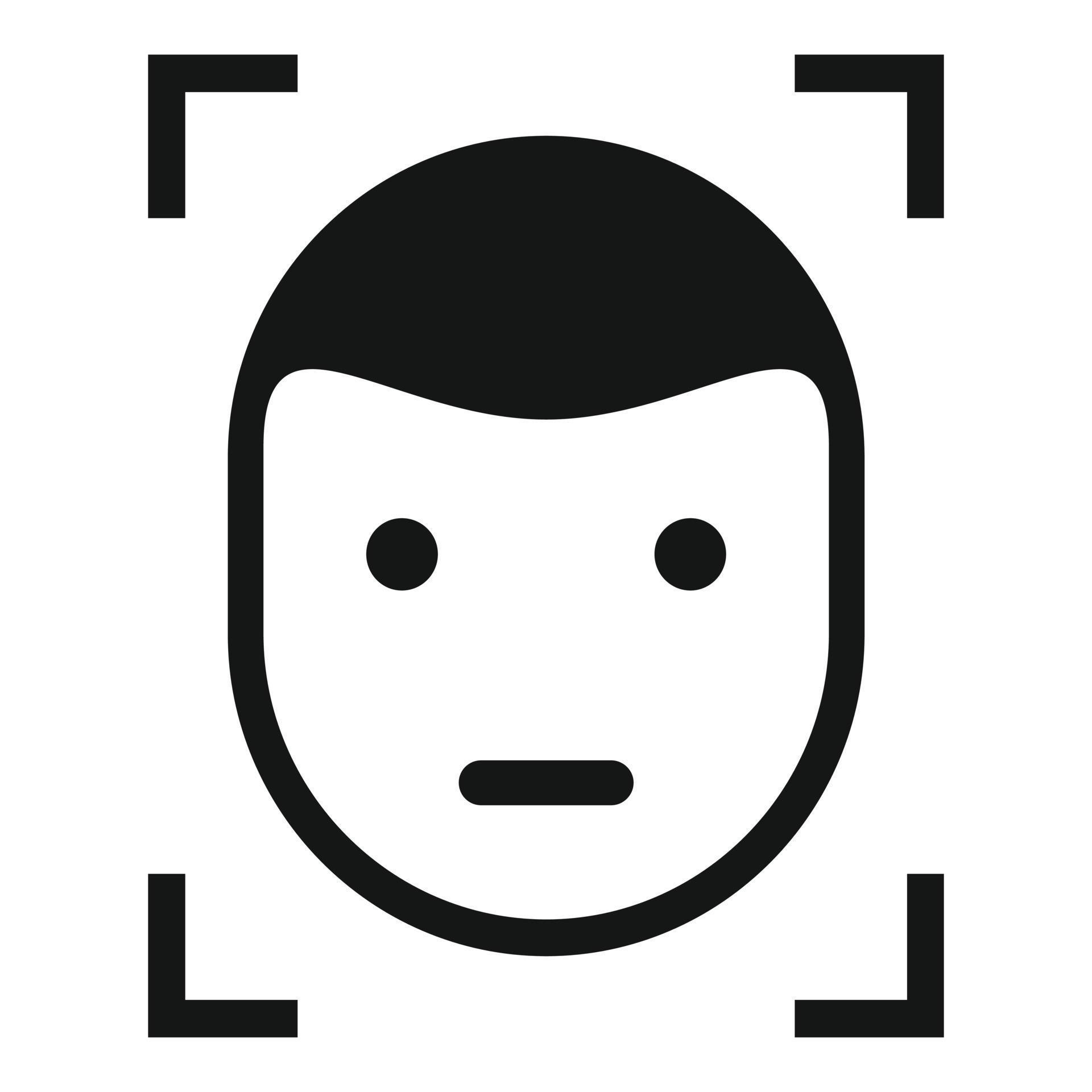 Face Detection Icon Simple Style 14541193 Vector Art At Vecteezy