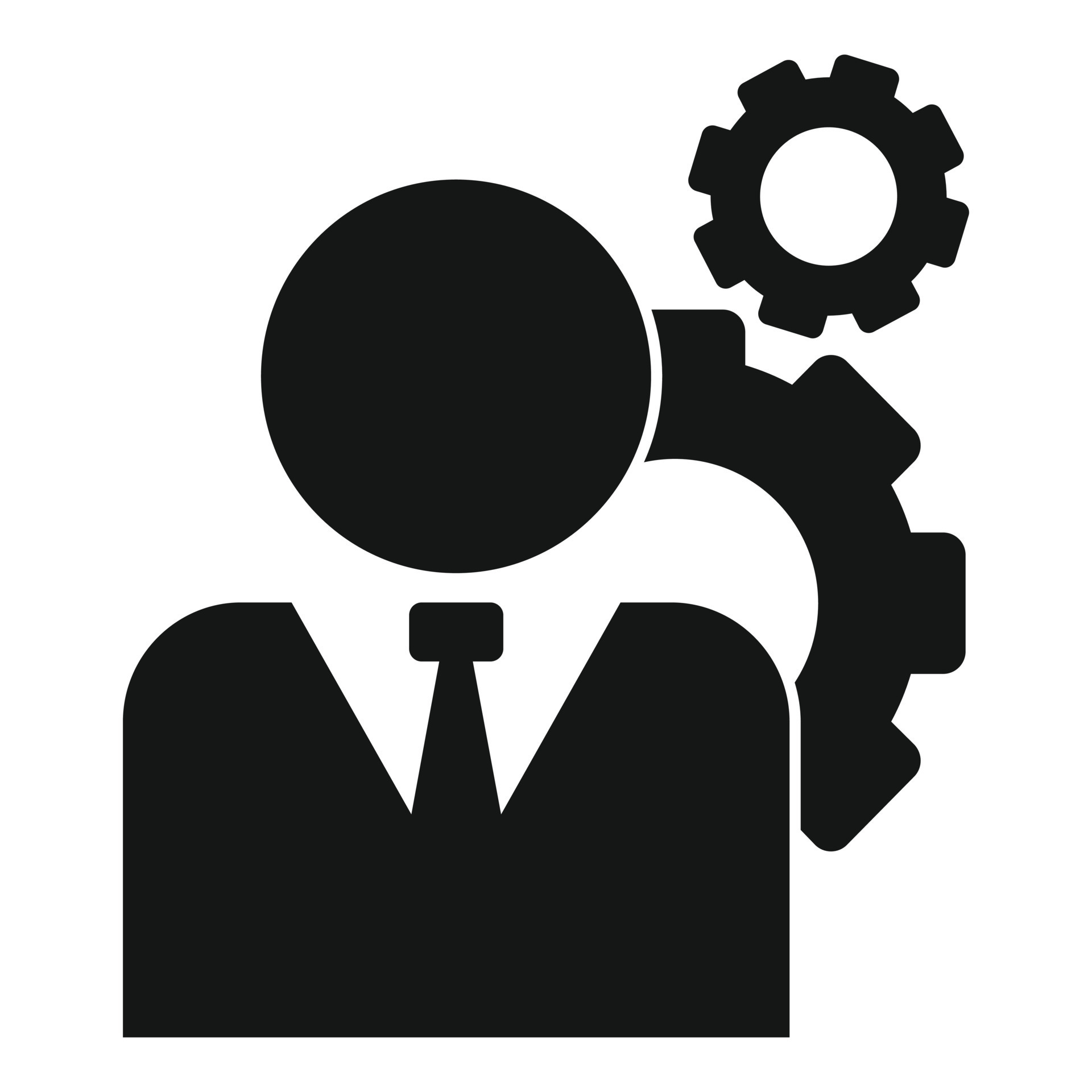 Administrator system icon, simple style 14541527 Vector Art at Vecteezy