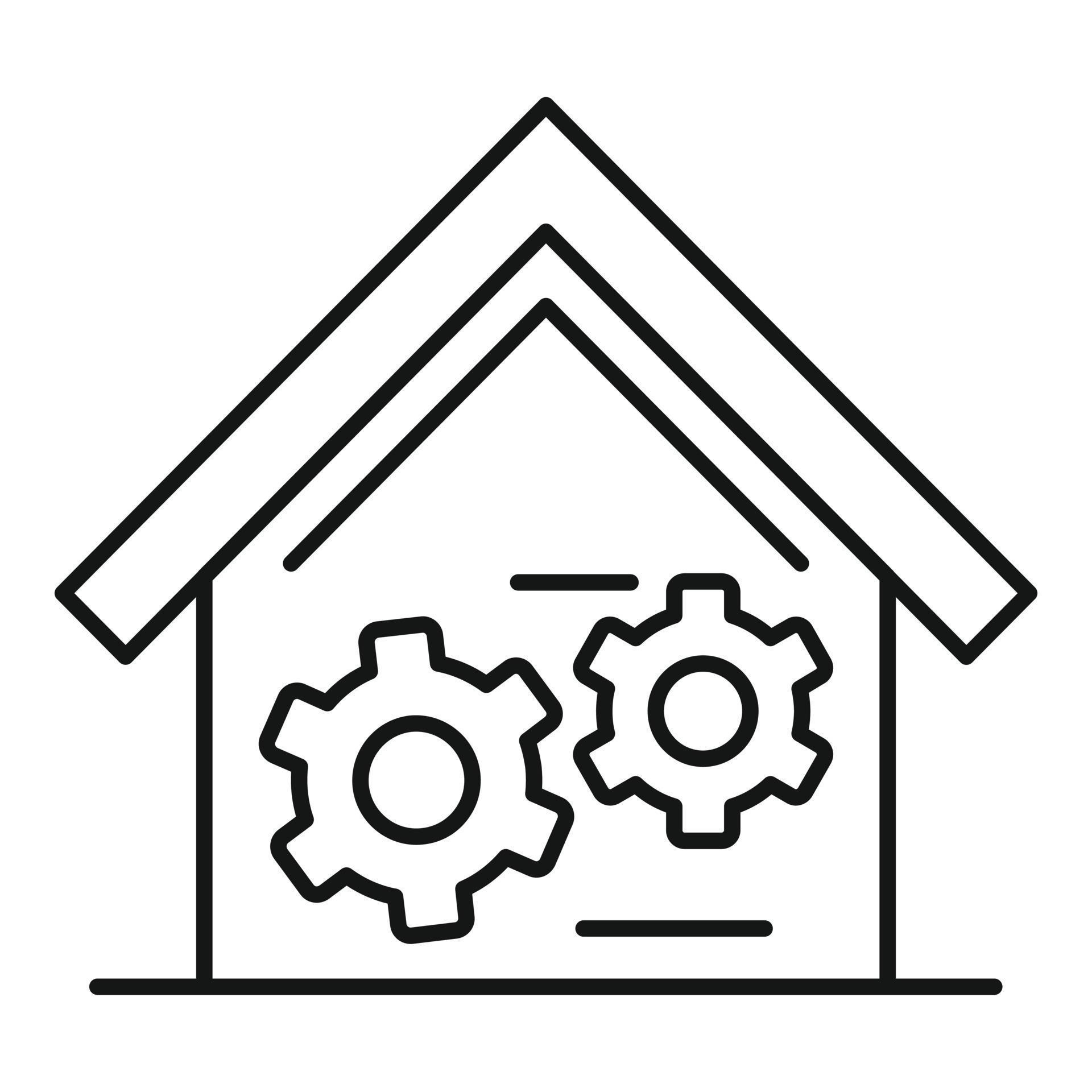 Update Smart House Icon Outline Style 14542264 Vector Art At Vecteezy