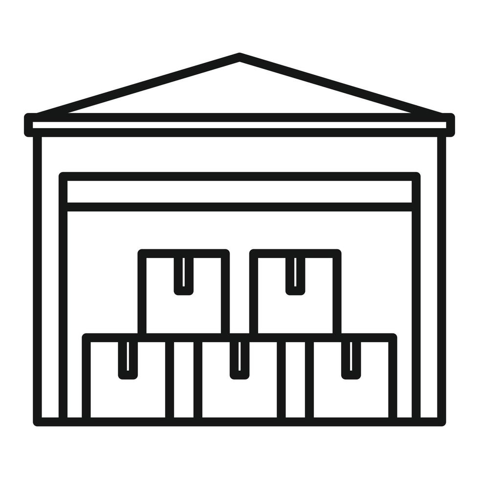 Warehouse building icon, outline style 14545130 Vector Art at Vecteezy Warehouse building icon, outline style 14545130 Vector Art at Vecteezy
