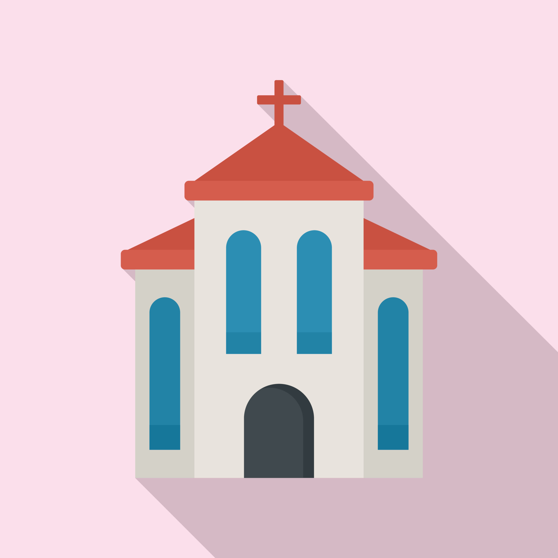 Architecture church icon, flat style 14545321 Vector Art at Vecteezy Architecture church icon, flat style 14545321 Vector Art at Vecteezy