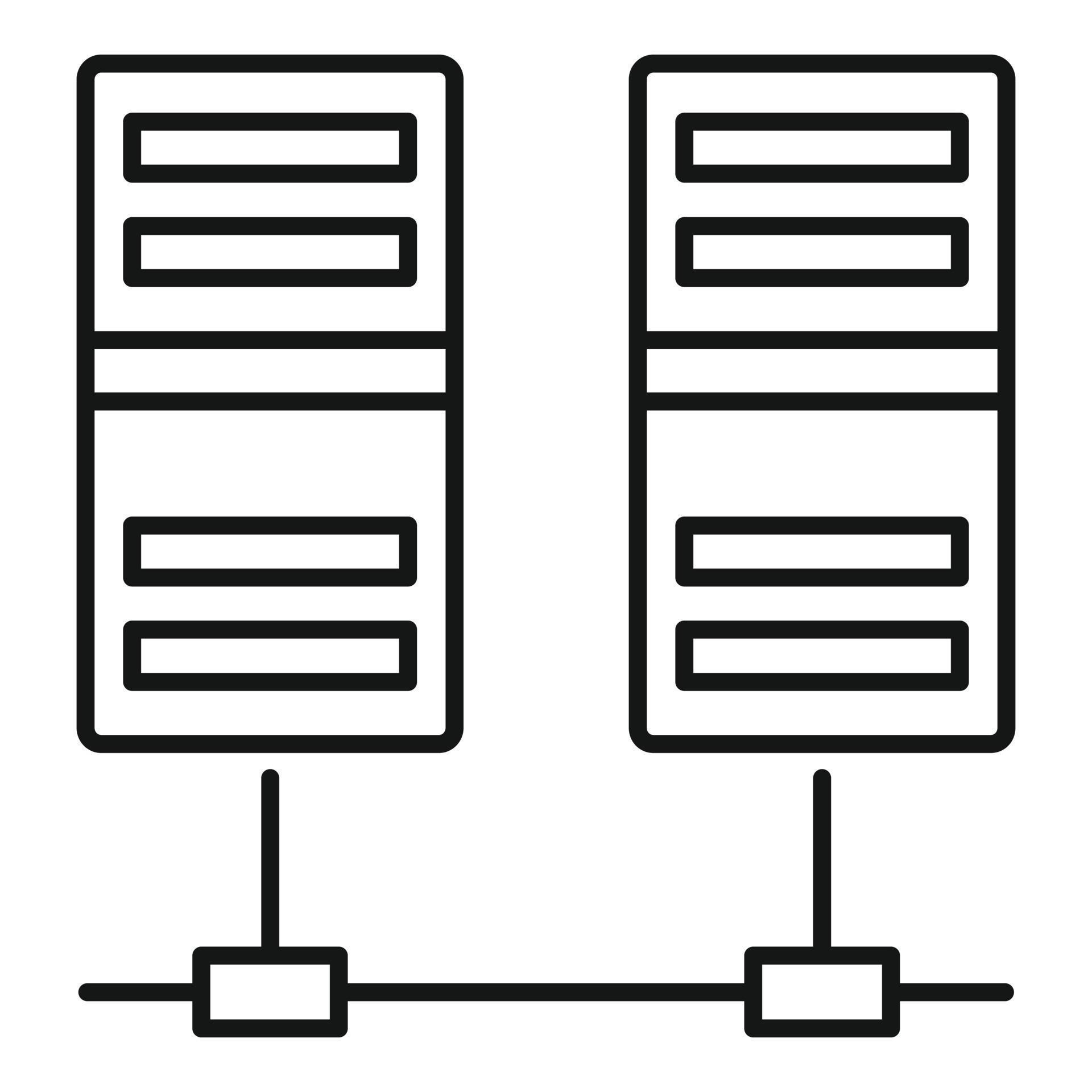 Server Network Connection Icon Outline Style 14545856 Vector Art At