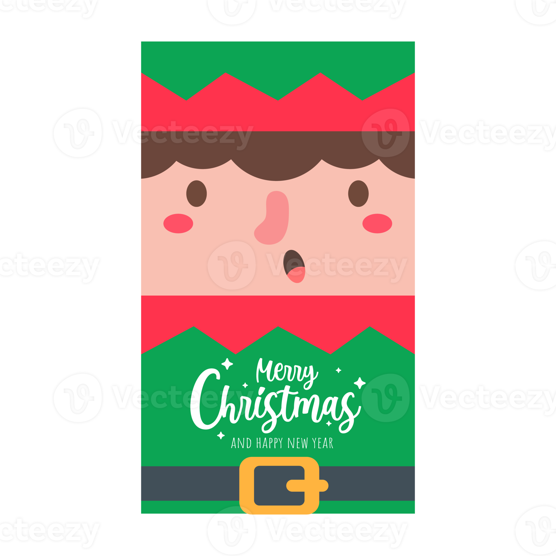 Christmas card. Santa Set Christmas Greeting Card Template. 14550310 PNG Christmas card. Santa Set Christmas Greeting Card Template. 14550310 PNG