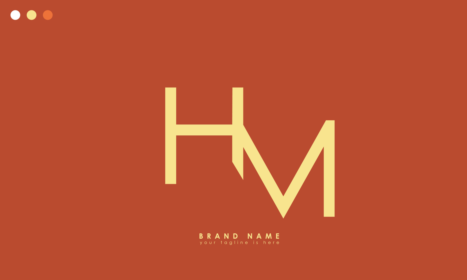 alfabeto letras iniciales monograma logo hm, mh, h y m 14550397 Vector en Vecteezy