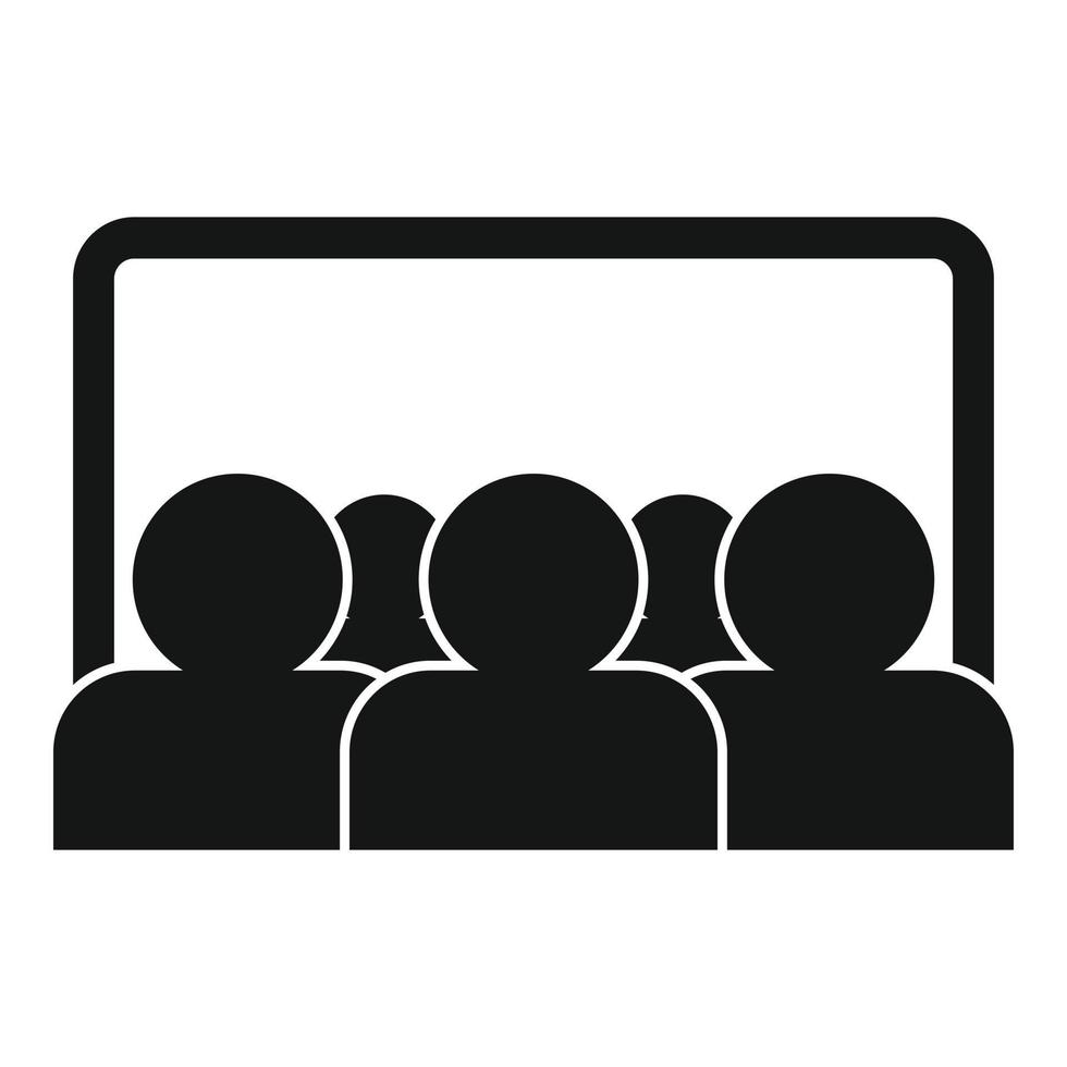 Webinar audience icon, simple style 14552108 Vector Art at Vecteezy Webinar audience icon, simple style 14552108 Vector Art at Vecteezy
