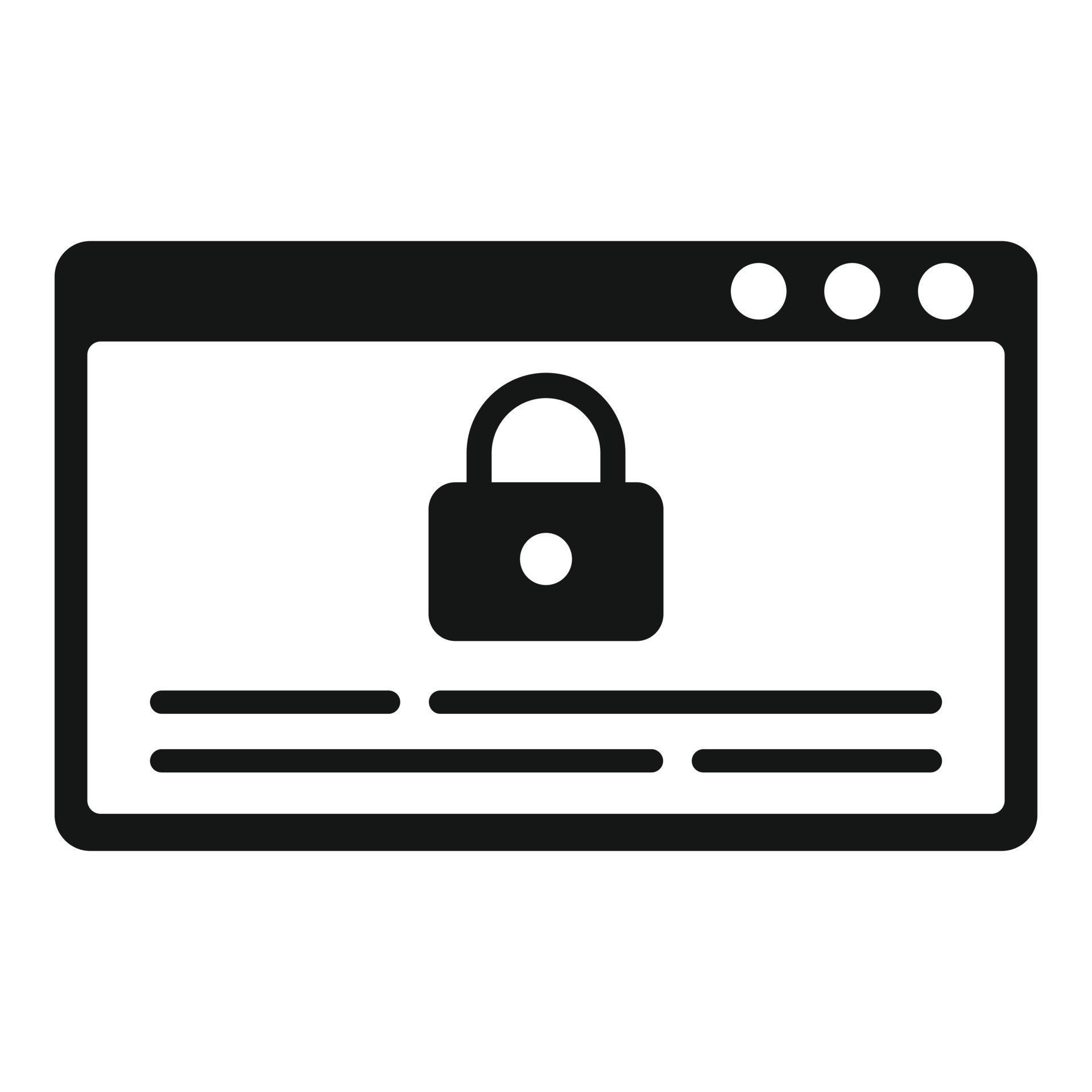 Web Lock Authentication Icon Simple Style 14552917 Vector Art At Vecteezy