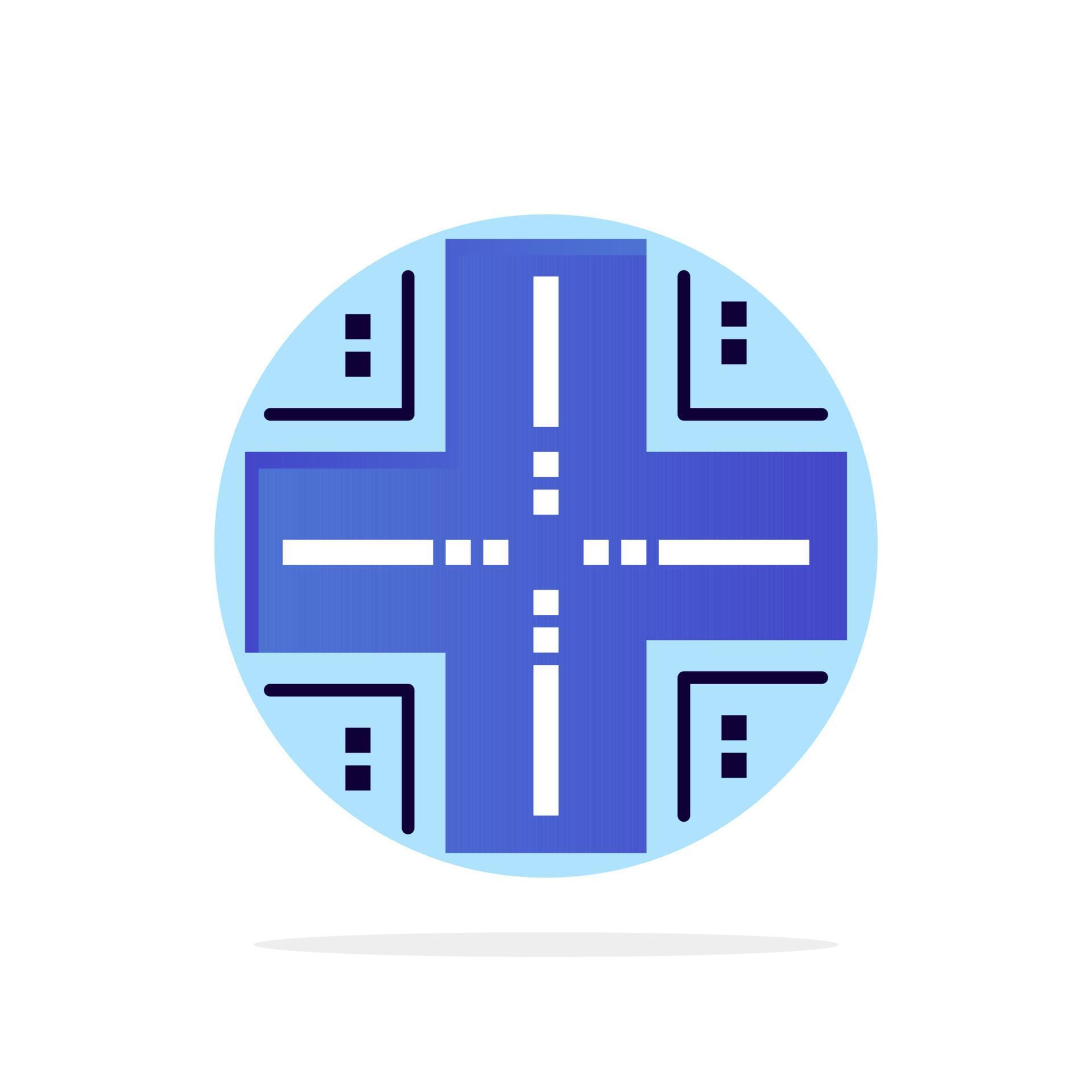 Computing Database Datacenter Mainframe Server Abstract Circle Background Flat Color Icon