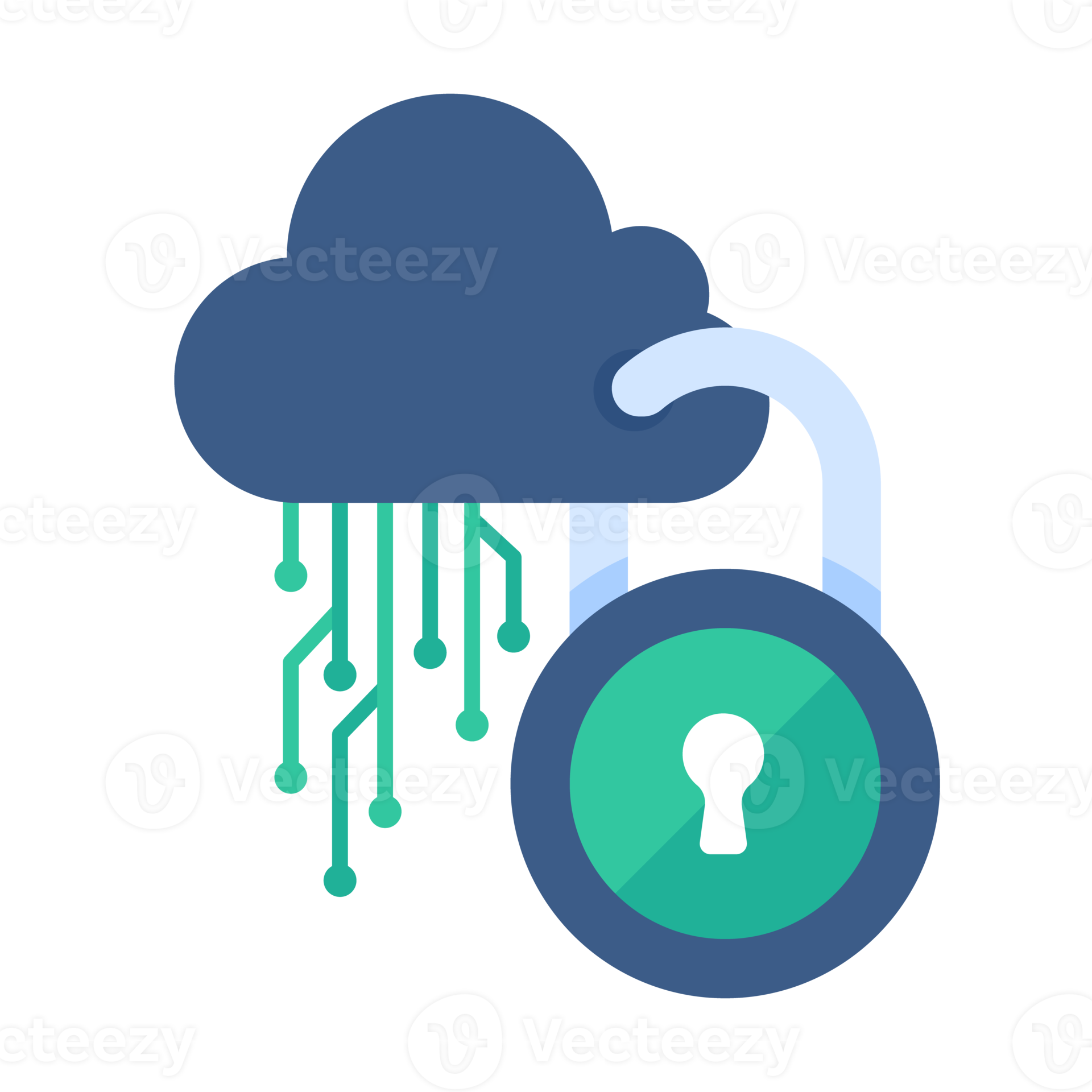 Cloud Computing The Padlock That Locks The Clouds The Concept Of