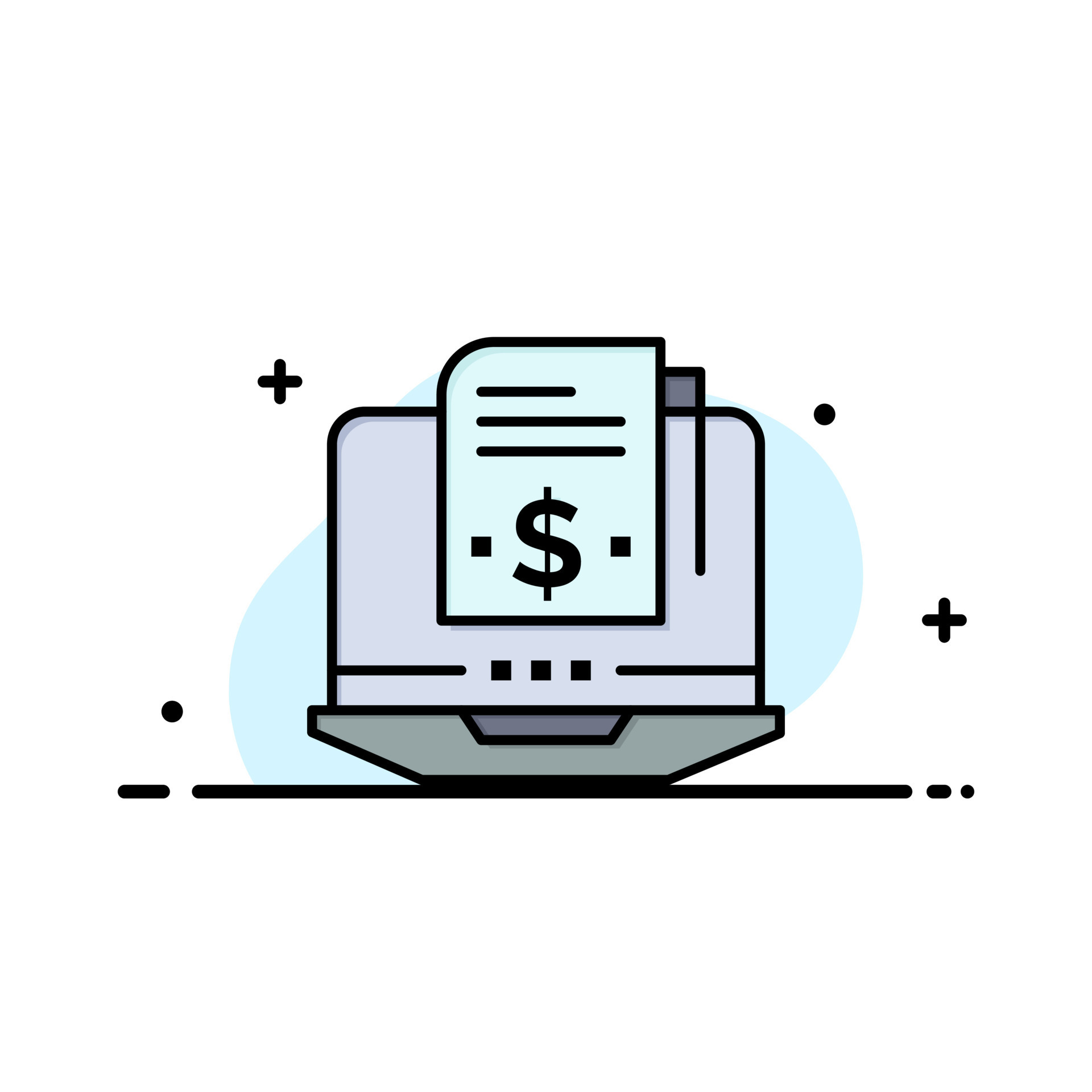Subscription Model Subscription Model Digital Business Flat Line Filled ... Subscription Model Subscription Model Digital Business Flat Line Filled ...