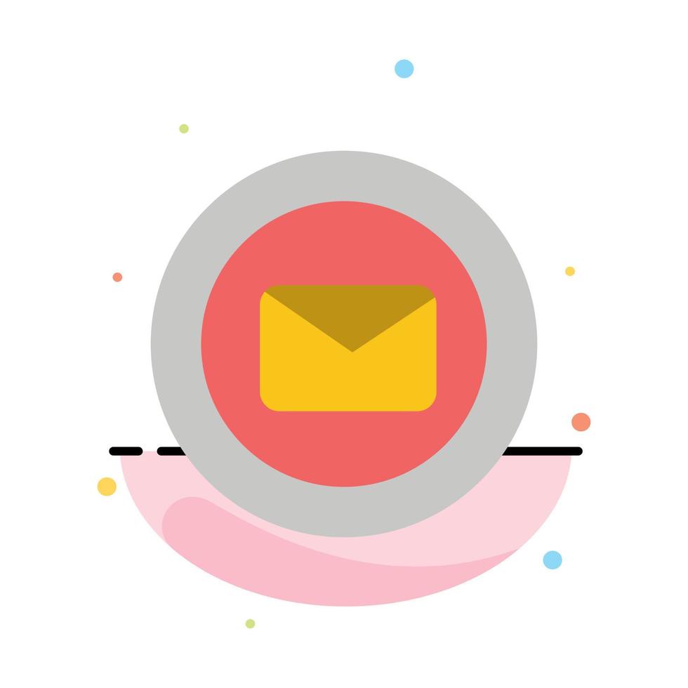 Chat Message Support Text Message Typing Abstract Flat Color Icon Template 14567232 Vector Art