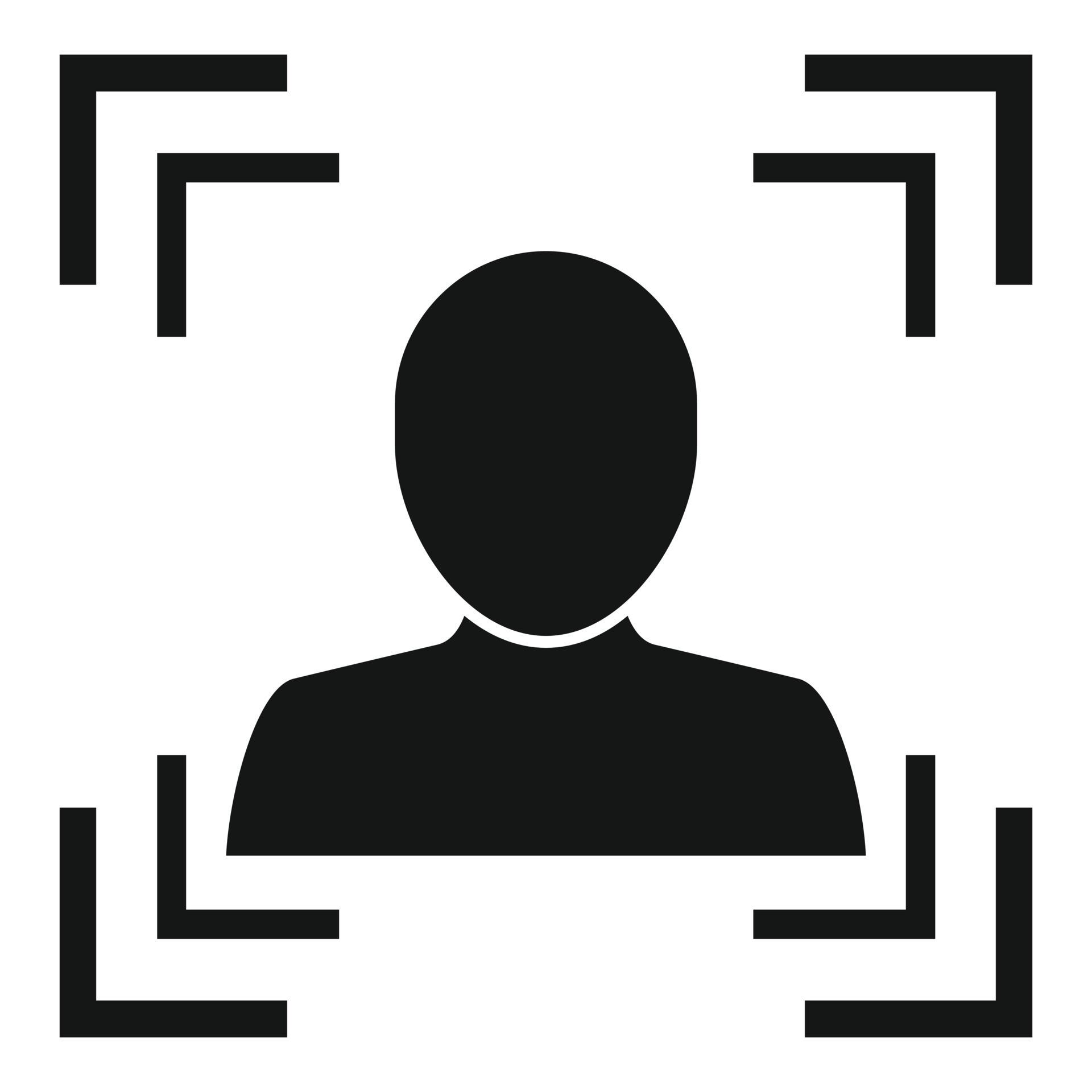 Avatar Face Authentication Icon Simple Style 14570316 Vector Art At