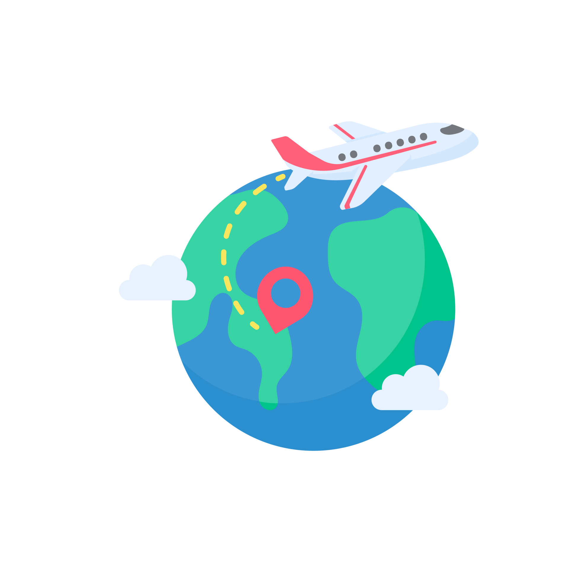 Passenger Plane Flying On The World Map Vacation Travel Ideas 14570432 PNG passenger-plane-flying-on-the-world-map-vacation-travel-ideas-14570432-png