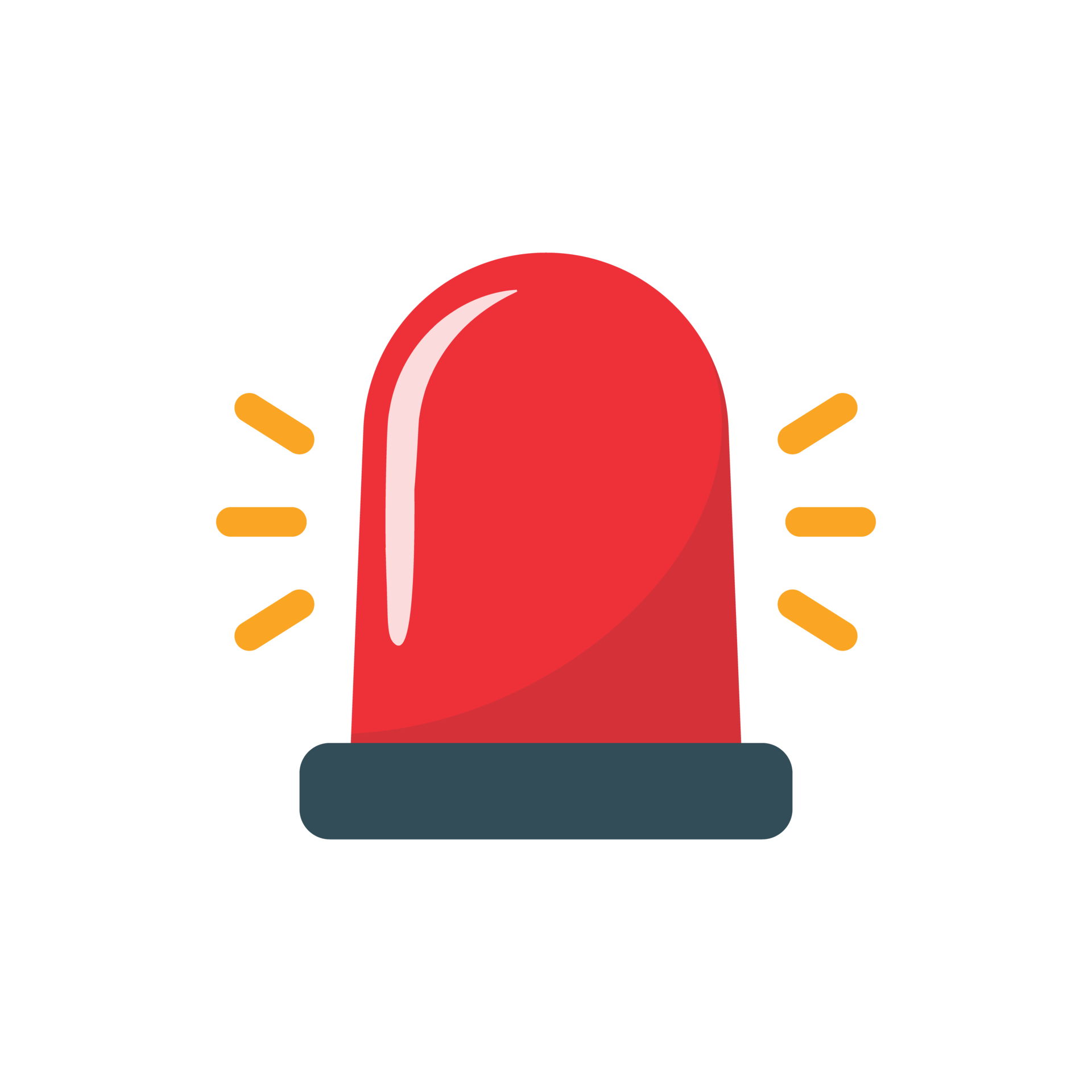 Emergency siren icon. Hazard warning light, ambulance route alarm ... Emergency siren icon. Hazard warning light, ambulance route alarm ...