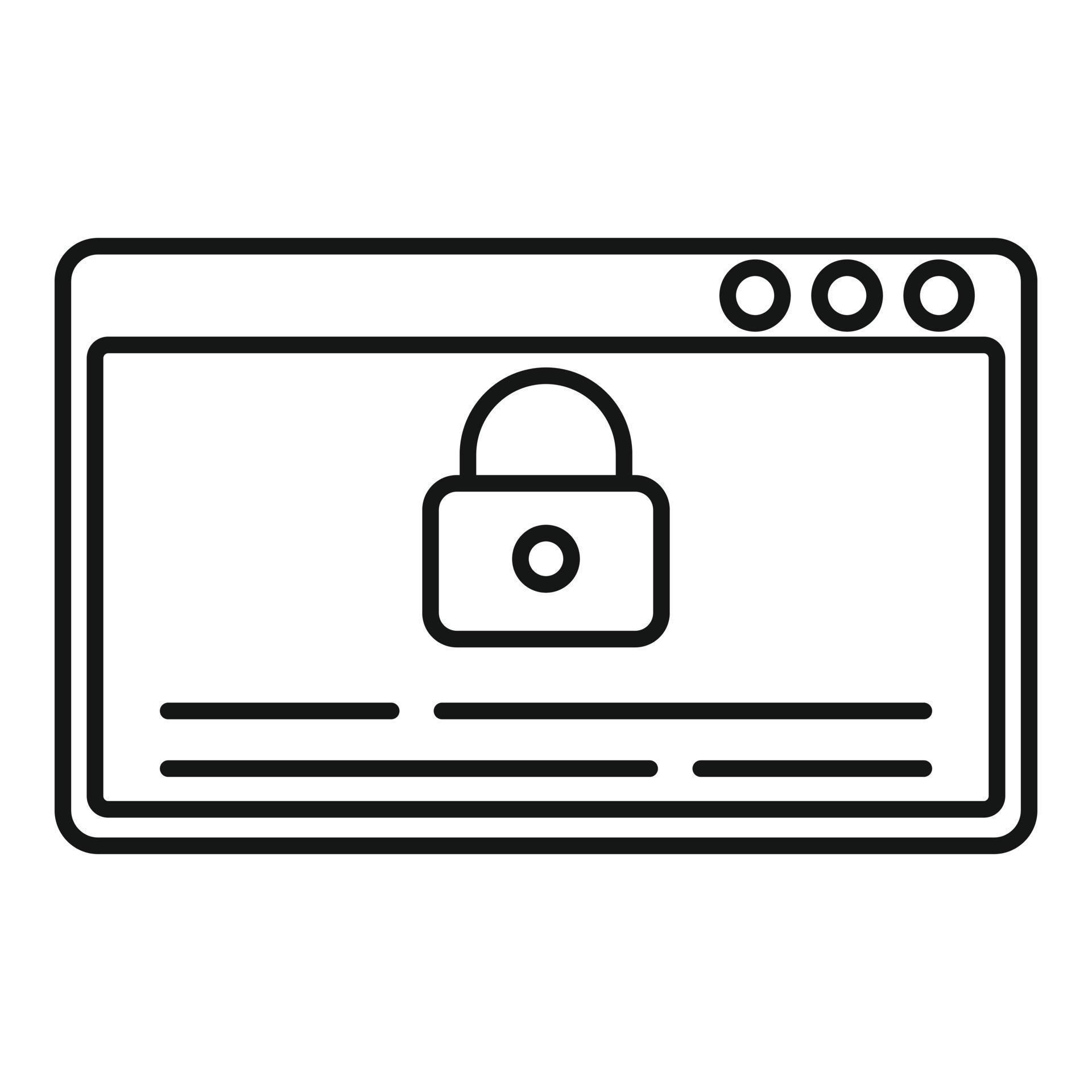 Web lock authentication icon, outline style 14574824 Vector Art at Vecteezy