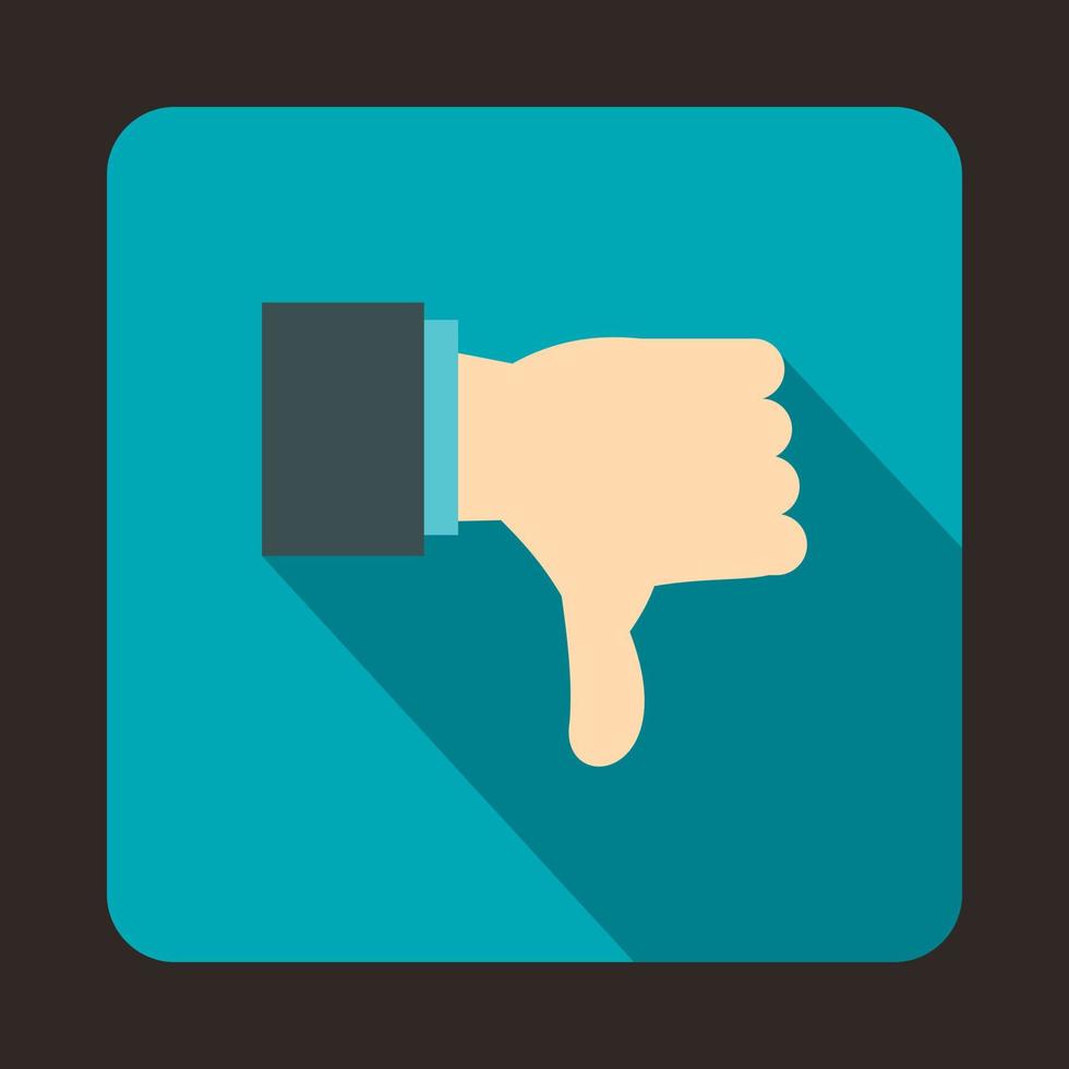 Thumb down gesture icon, flat style 14575929 Vector Art at Vecteezy Thumb down gesture icon, flat style 14575929 Vector Art at Vecteezy