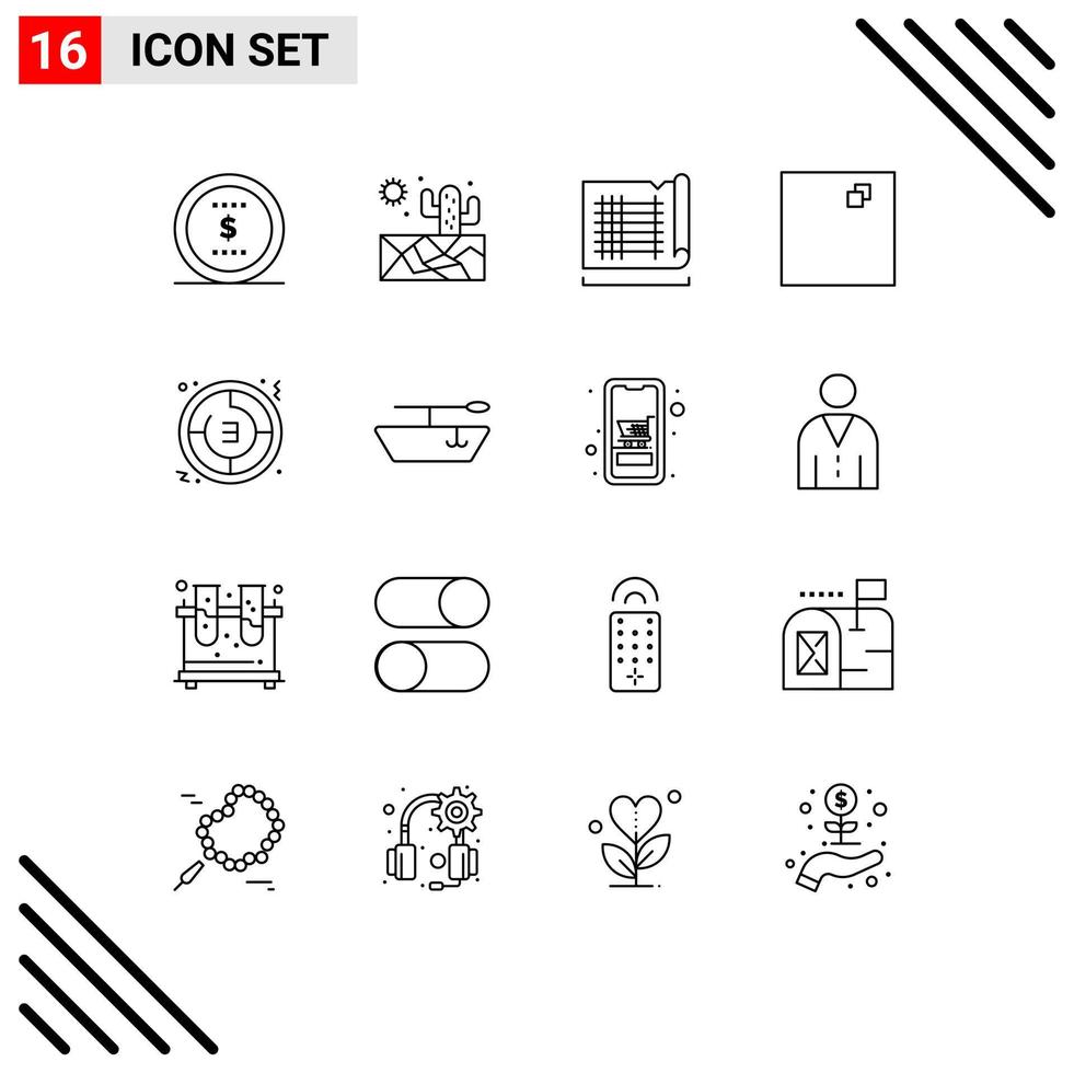 Editable Vector Line Pack Of 16 Simple Outlines Of Stopwatch Time Drafting Timer View Editable