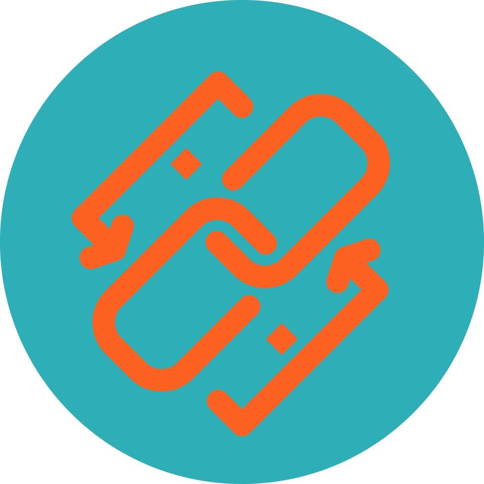Link Chain Url Connection Link Flat Color Icon Vector icon banner ... Link Chain Url Connection Link Flat Color Icon Vector icon banner ...