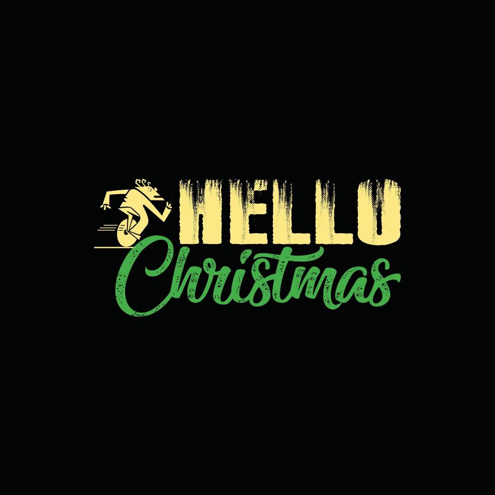 Hello Christmas vector t-shirt template. Christmas t-shirt design. Can be used for Print mugs ...