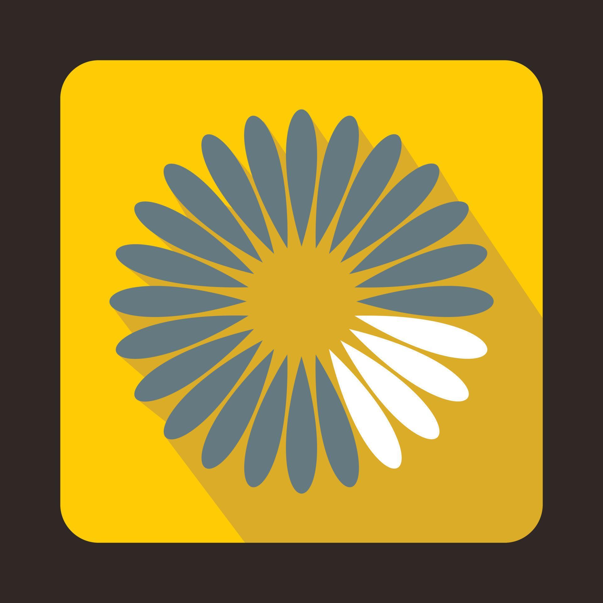 Loading circle icon, flat style 14584063 Vector Art at Vecteezy