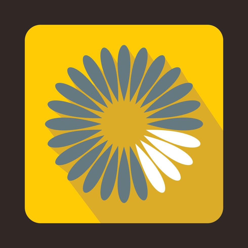 Loading circle icon, flat style 14584063 Vector Art at Vecteezy