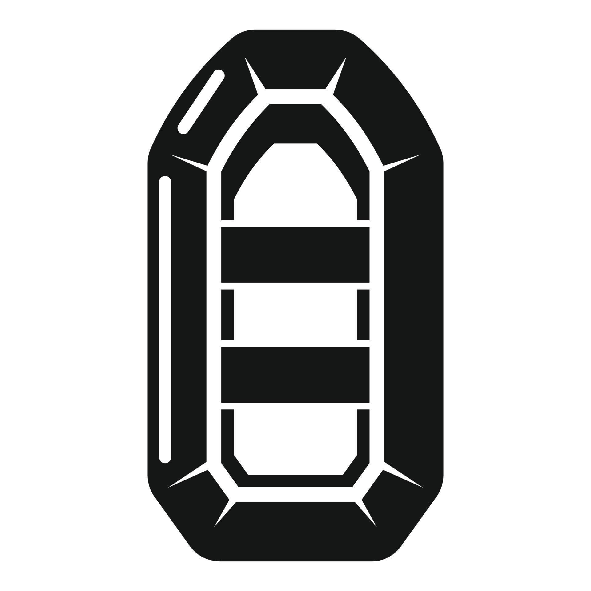 Inflatable Boat Icon Simple Style 14584270 Vector Art At Vecteezy