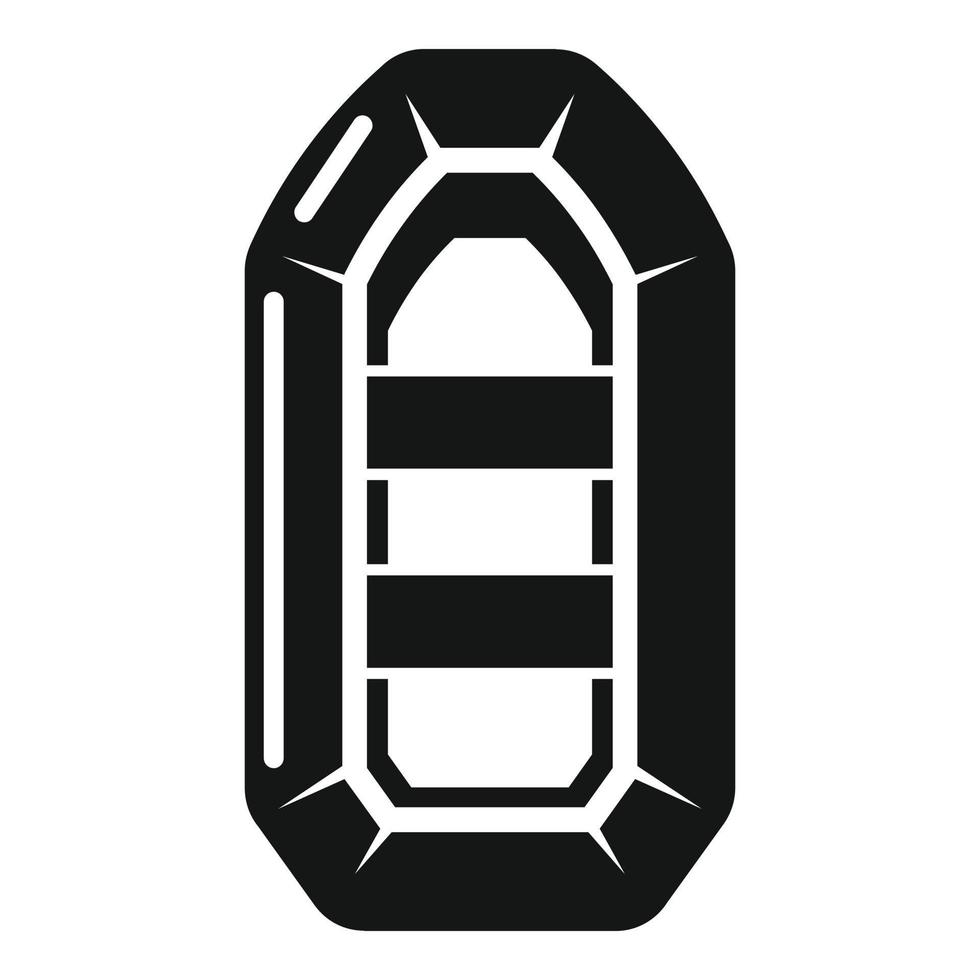 Inflatable Boat Icon Simple Style 14584270 Vector Art At Vecteezy