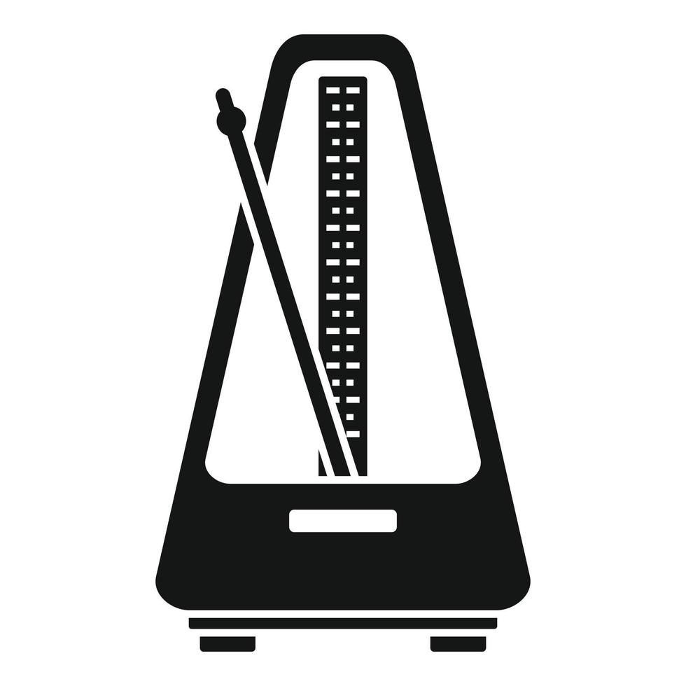 Control metronome icon, simple style 14584630 Vector Art at Vecteezy