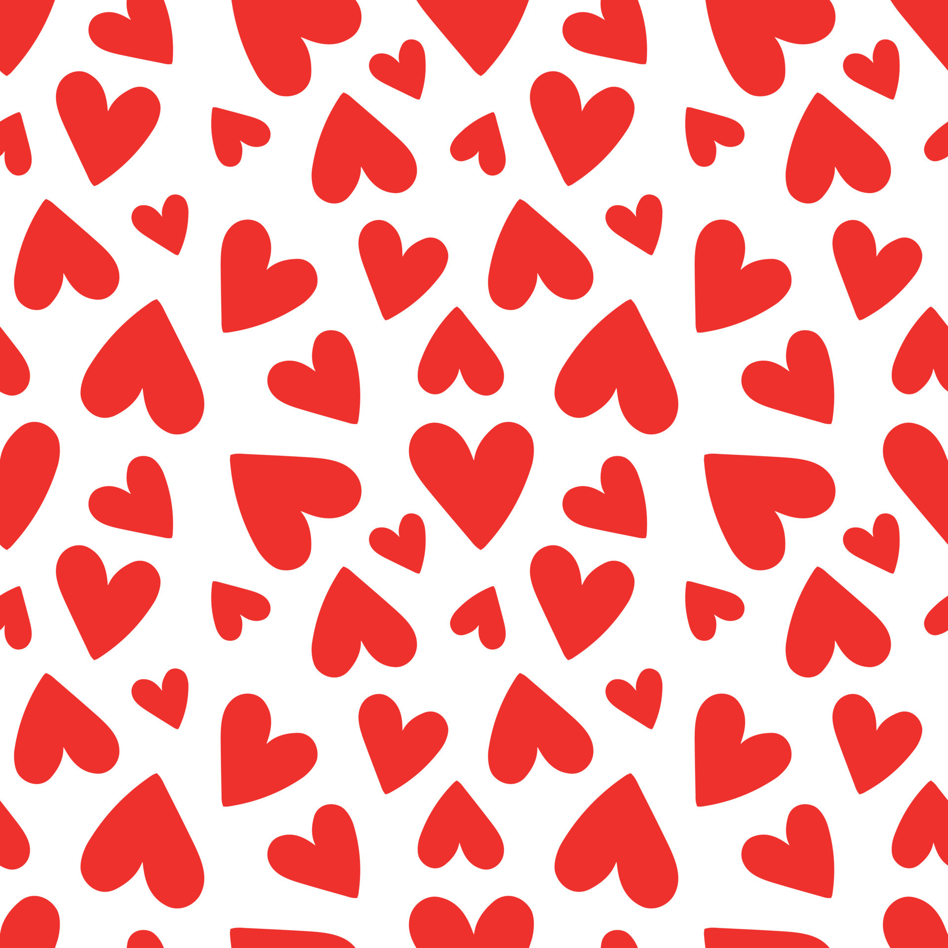 Seamless heart pattern 14587217 Vector Art at Vecteezy