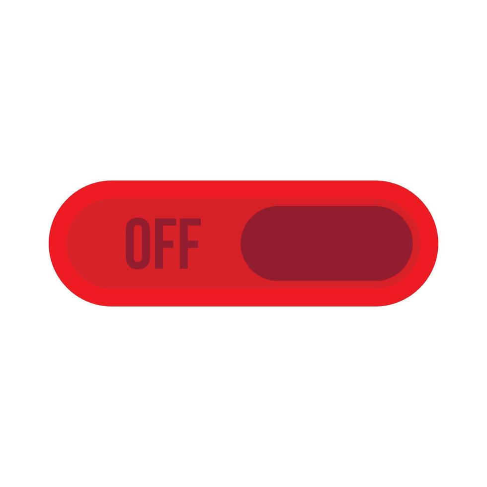 Off button icon, flat style 14590900 Vector Art at Vecteezy Off button icon, flat style 14590900 Vector Art at Vecteezy