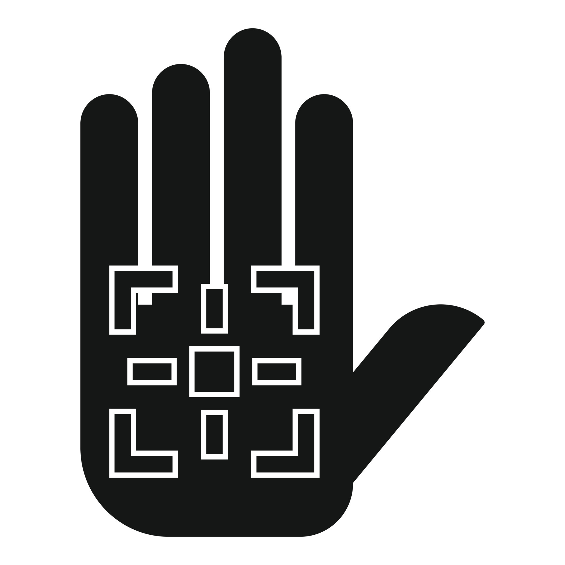 Palm biometric authentication icon, simple style 14596100 Vector Art at ... Palm biometric authentication icon, simple style 14596100 Vector Art at ...