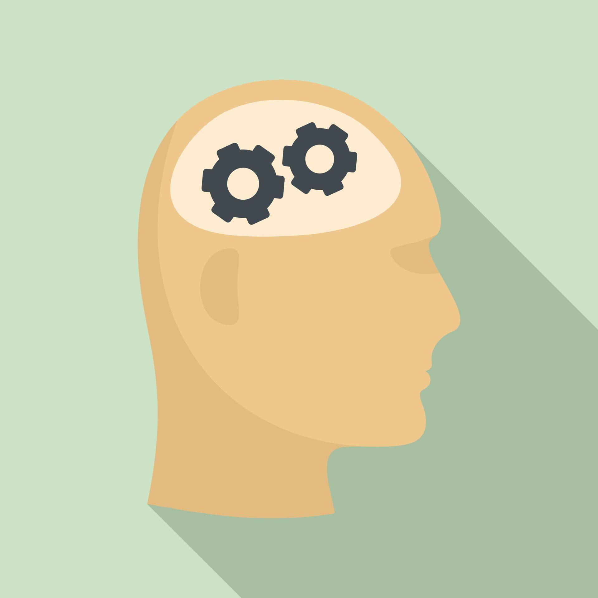 Interactive learning icon, flat style 14596336 Vector Art at Vecteezy