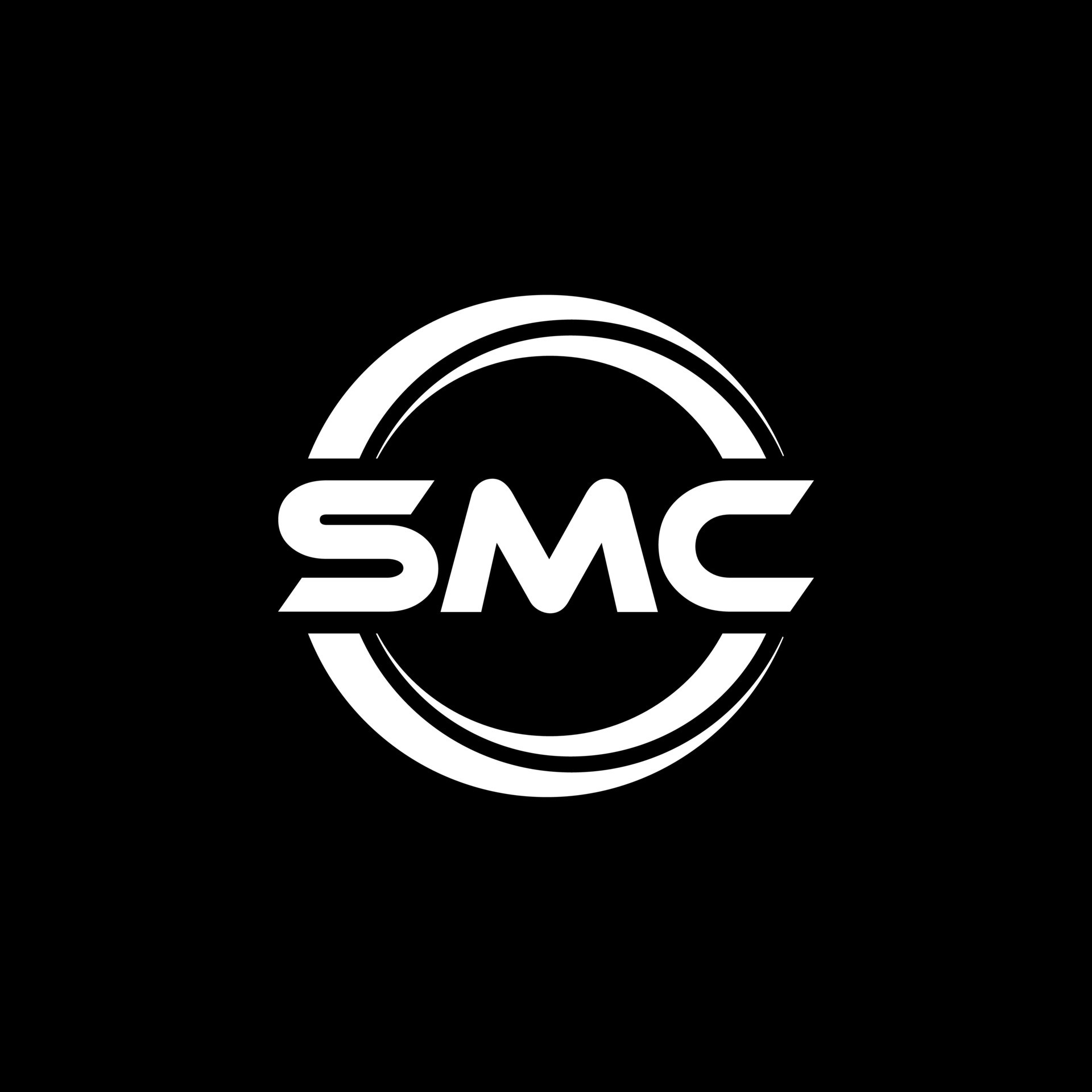 Diseño Del Logotipo De La Letra Smc En La Ilustración Logotipo Vectorial Diseños De Caligrafía