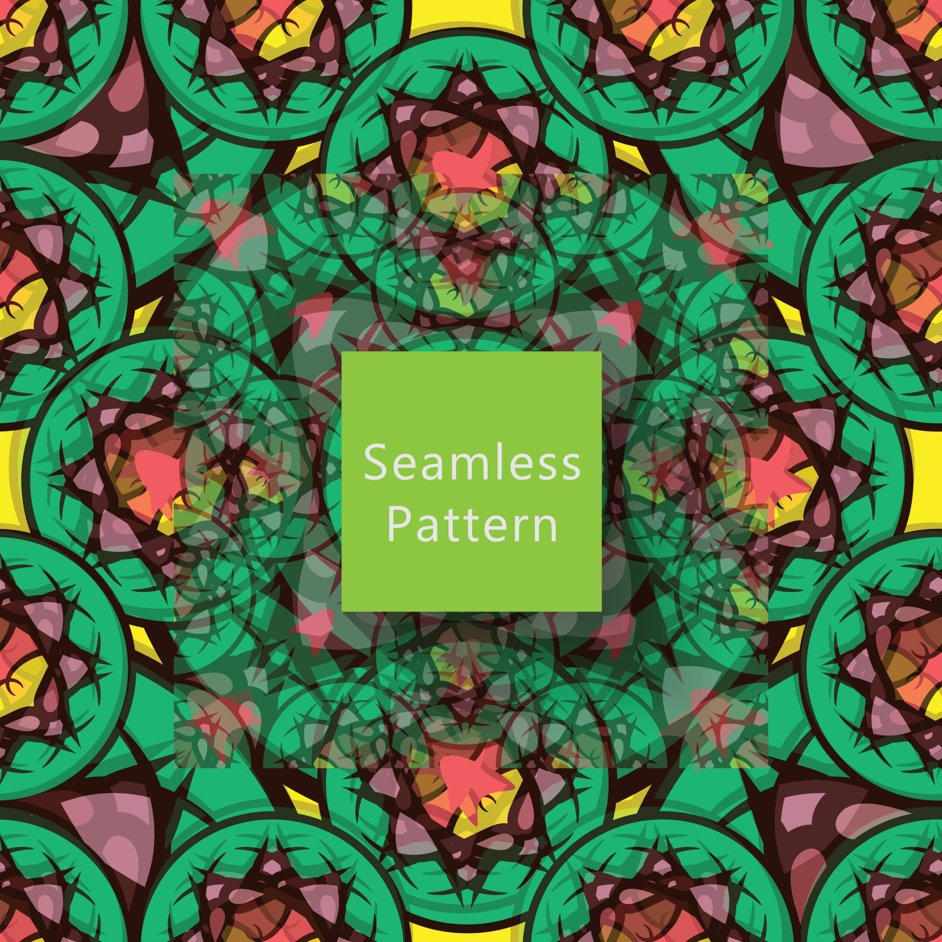 Abstract Seamless Pattern With Geometric Pattern Background Wallpaper Home Textile Digital