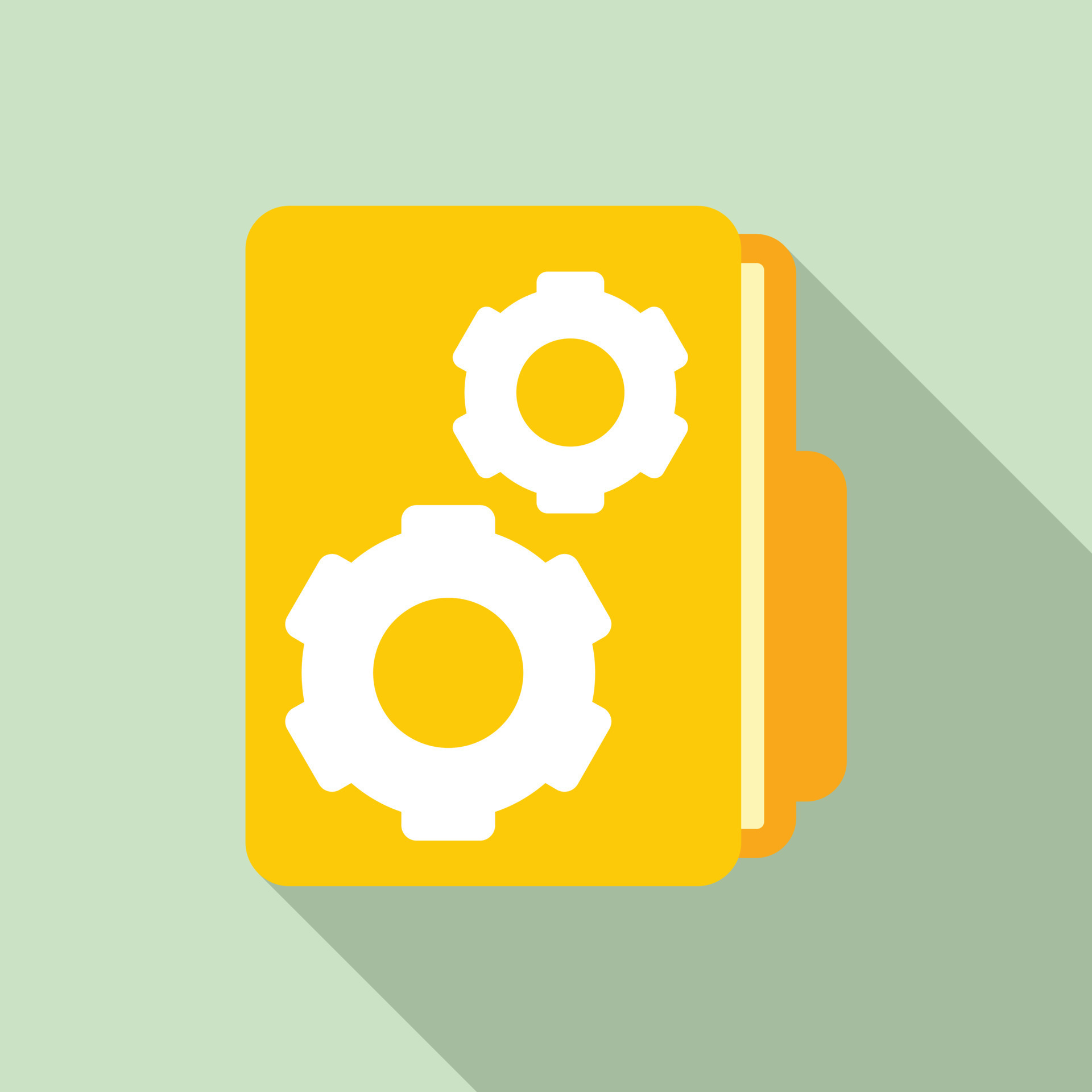 Testing software folder icon, flat style 14600796 Vector Art at Vecteezy