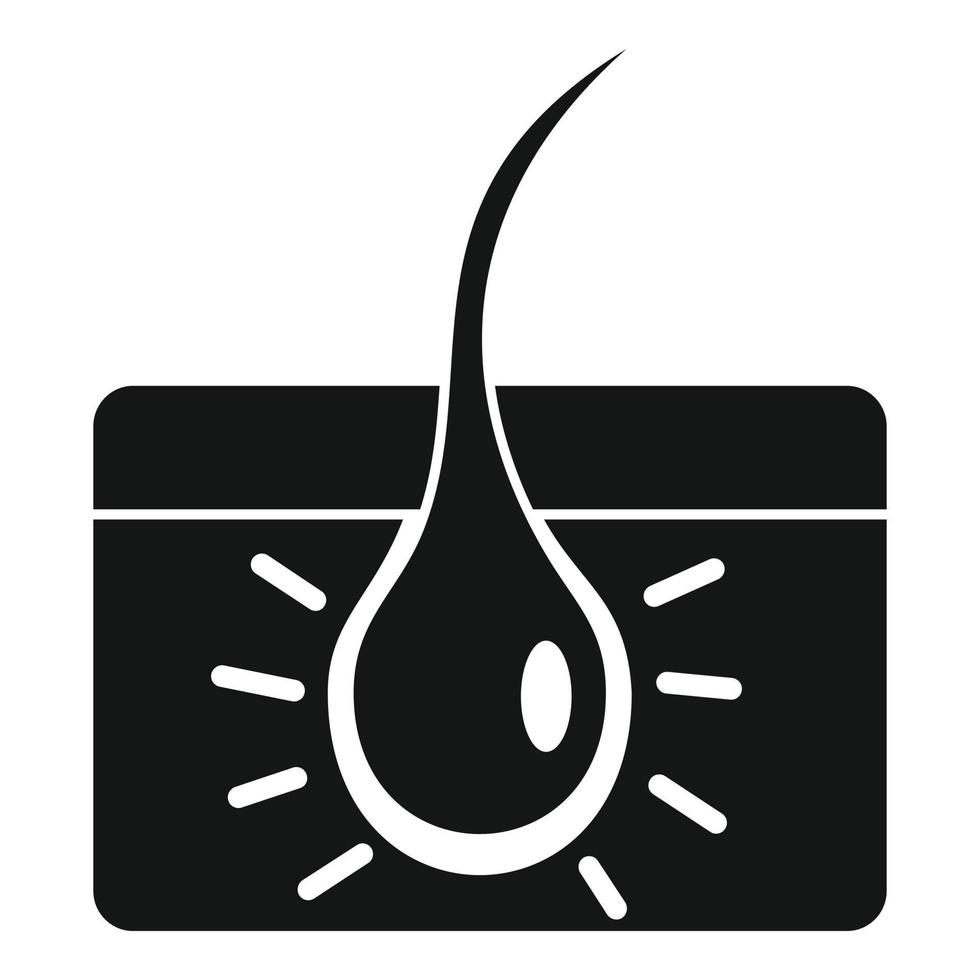 Hair Removal Icon Simple Style 14601033 Vector Art At Vecteezy