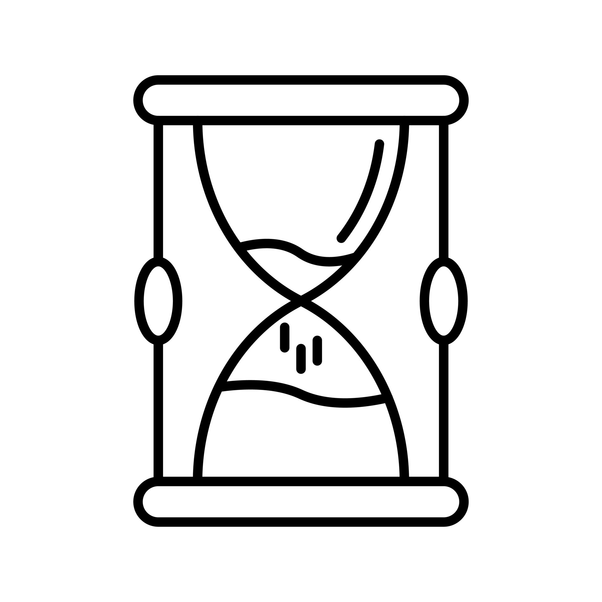 Hourglass Vector Icon 14601866 Vector Art At Vecteezy
