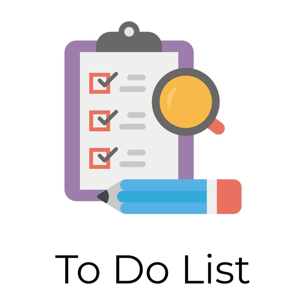 To Do List 14603171 Vector Art at Vecteezy