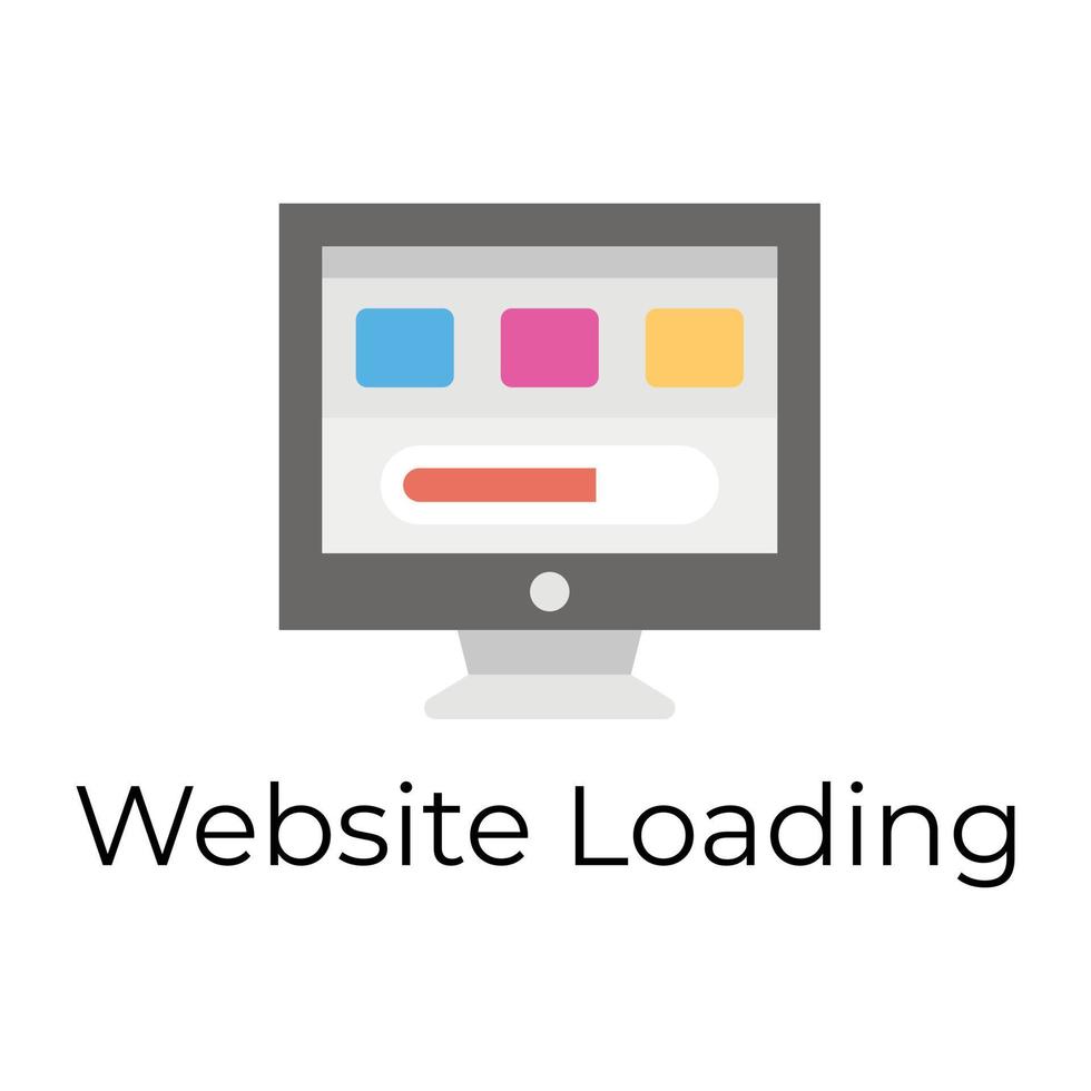 Trendy Website Loading 14603192 Vector Art at Vecteezy
