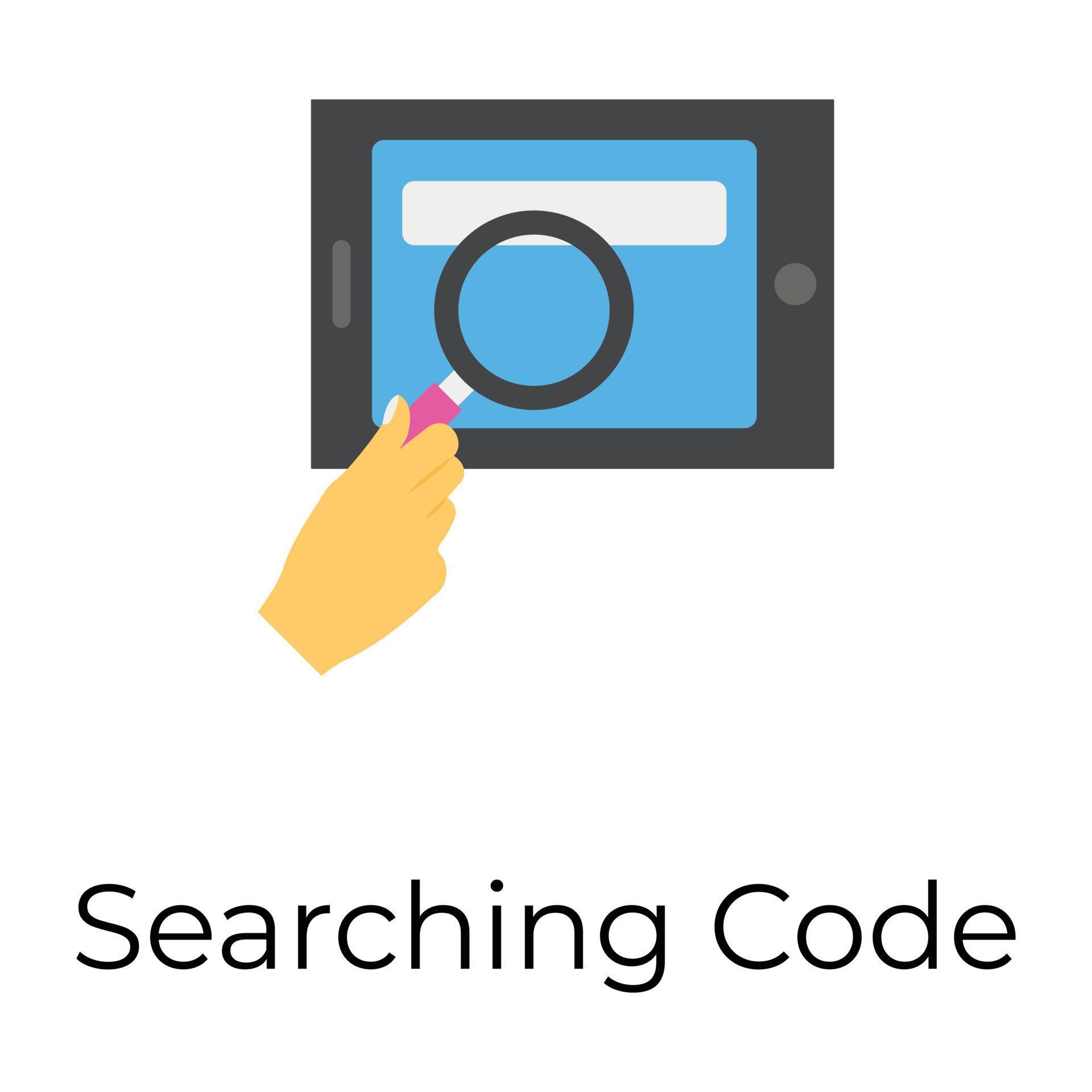 Trendy Searching Code 14604732 Vector Art at Vecteezy