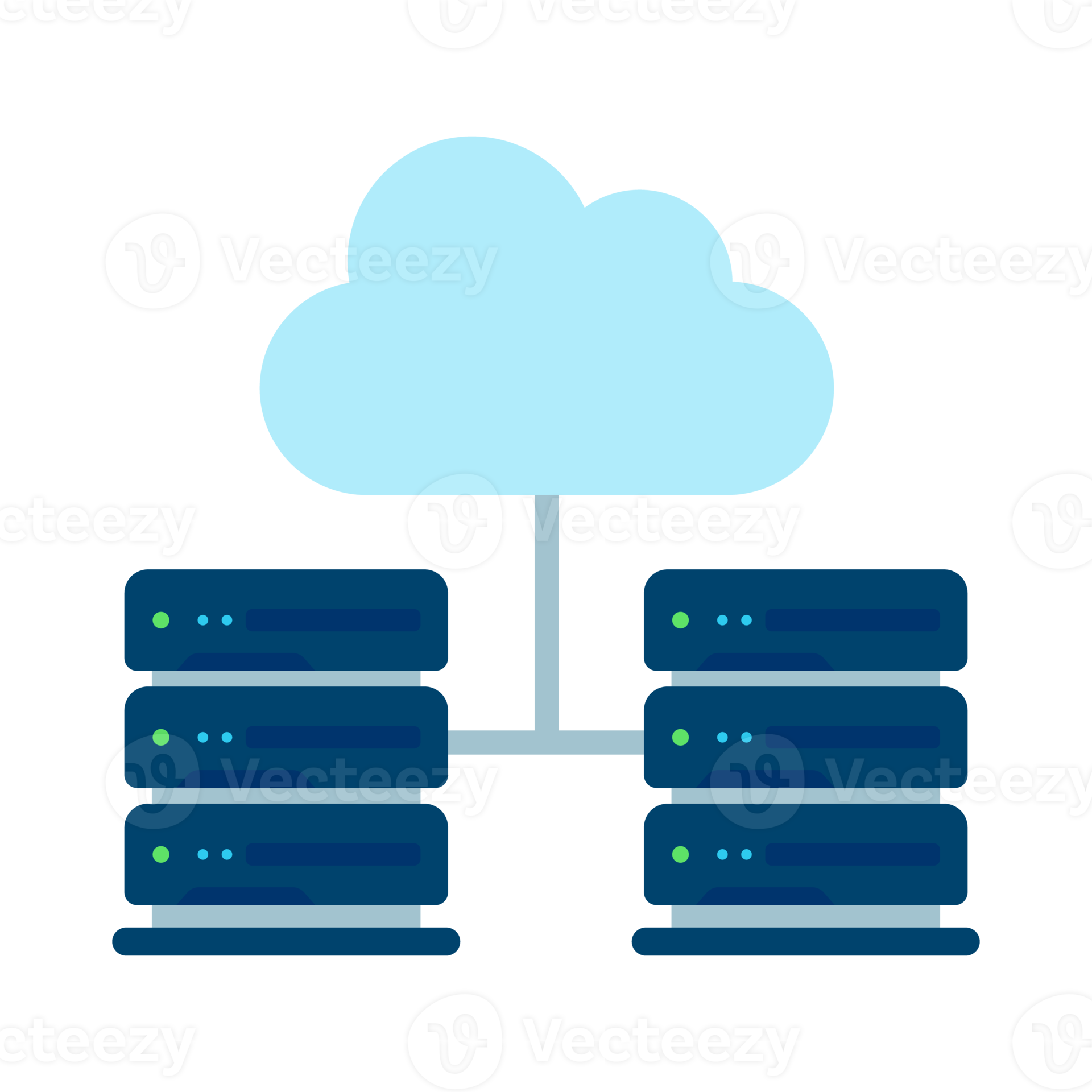 database server data storage technology on cloud computing for file security 14604796 PNG