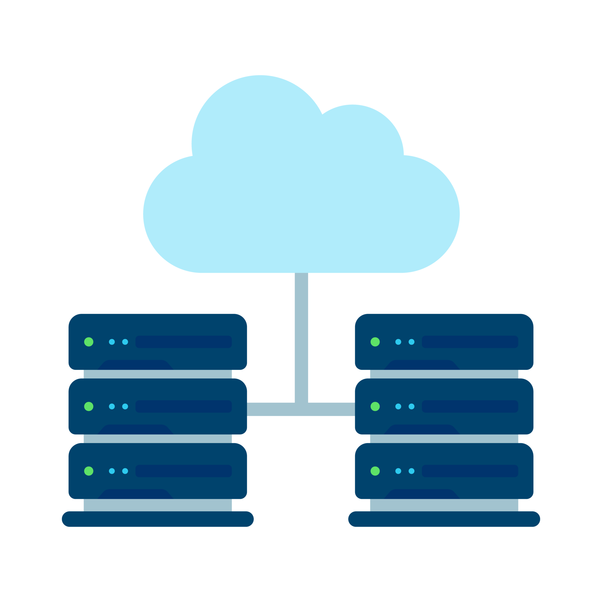 Database Server Data Storage Technology On Cloud Computing For File 7881