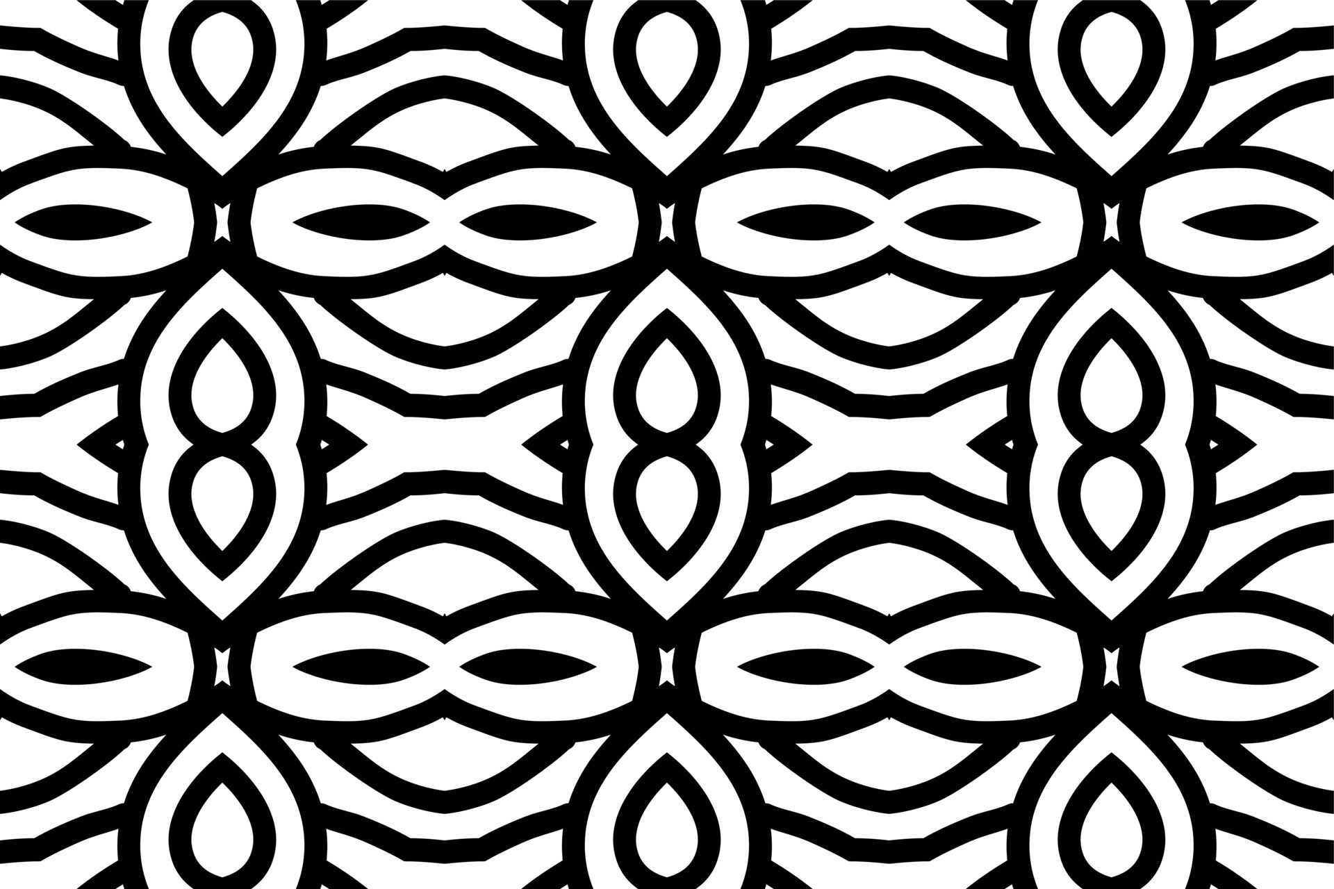 SEAMLESS PATTERN. BLACK AND WHITE SIMPLE BACKGROUND. 14605730 Vector ...
