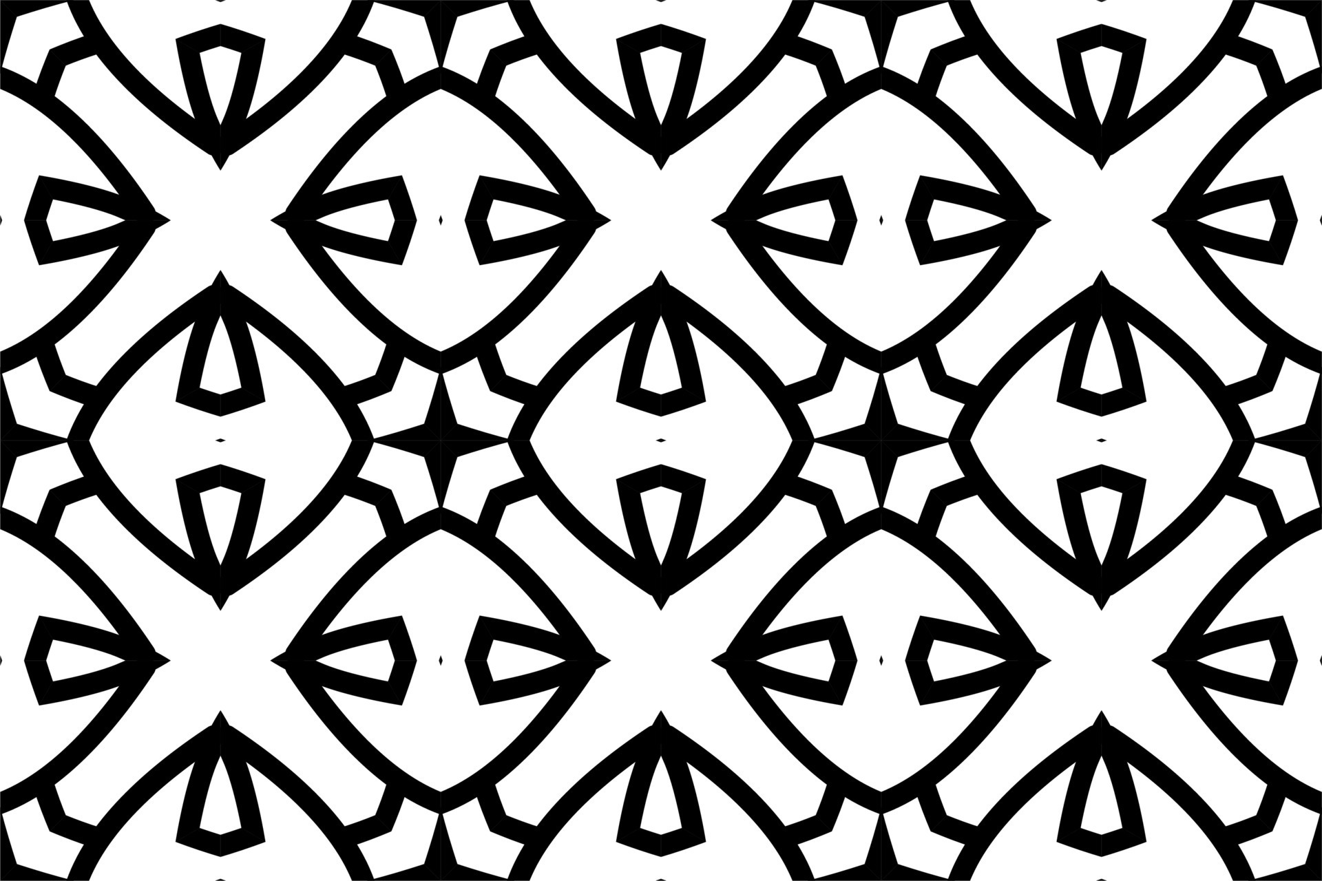 simple background. black and white seamless pattern 14605785 Vector Art ...