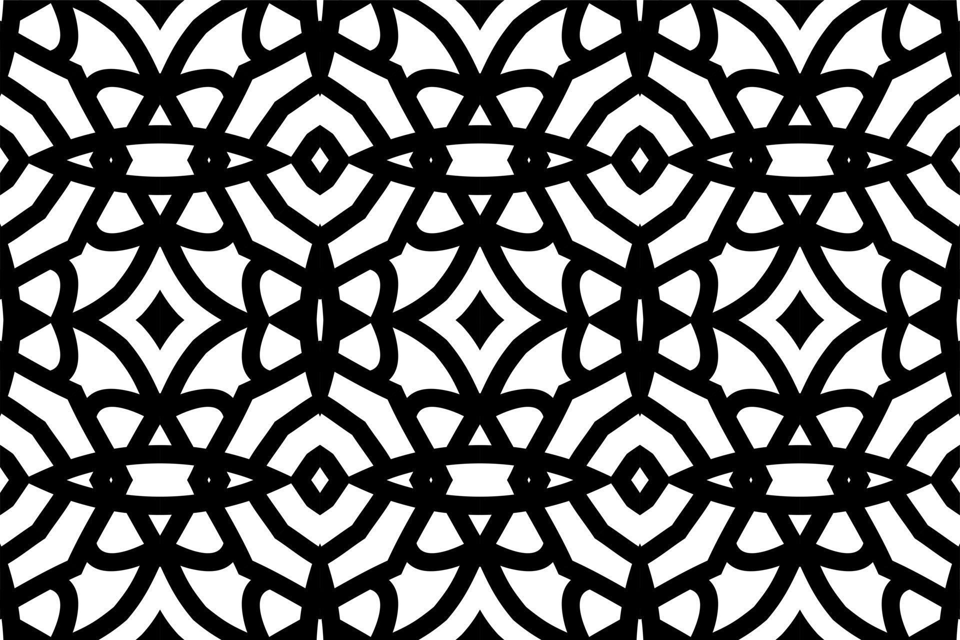 SEAMLESS PATTERN. BLACK AND WHITE SIMPLE BACKGROUND. 14605882 Vector ...