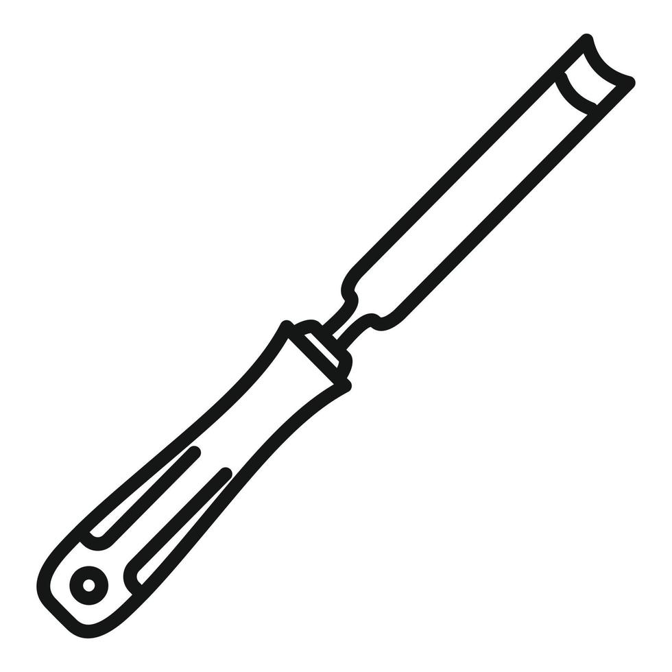 Chisel Craft Icon Outline Style 14607637 Vector Art At Vecteezy